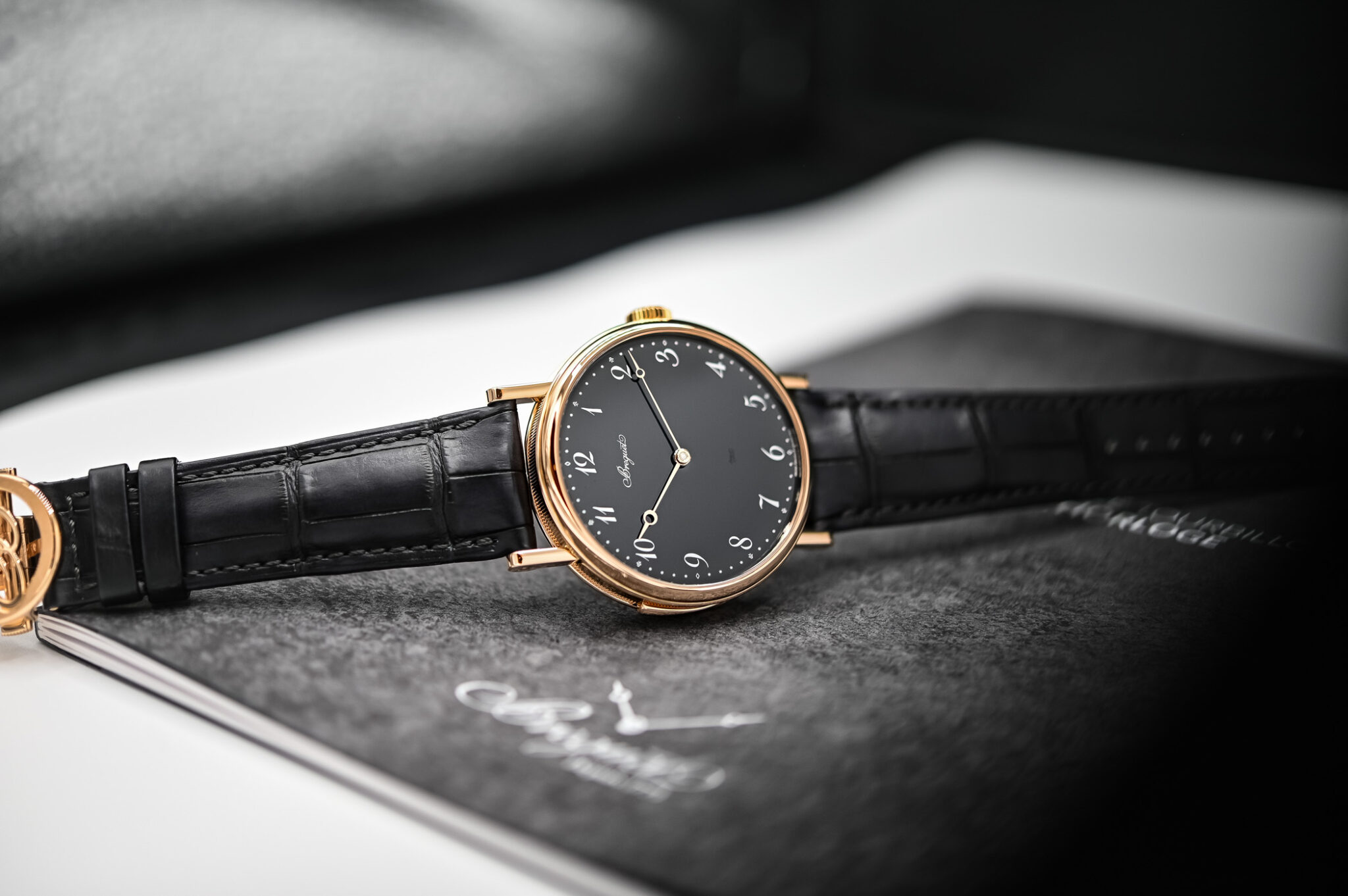 Introducing The Black Enamel & Pink Gold Breguet Classique 7637 ...