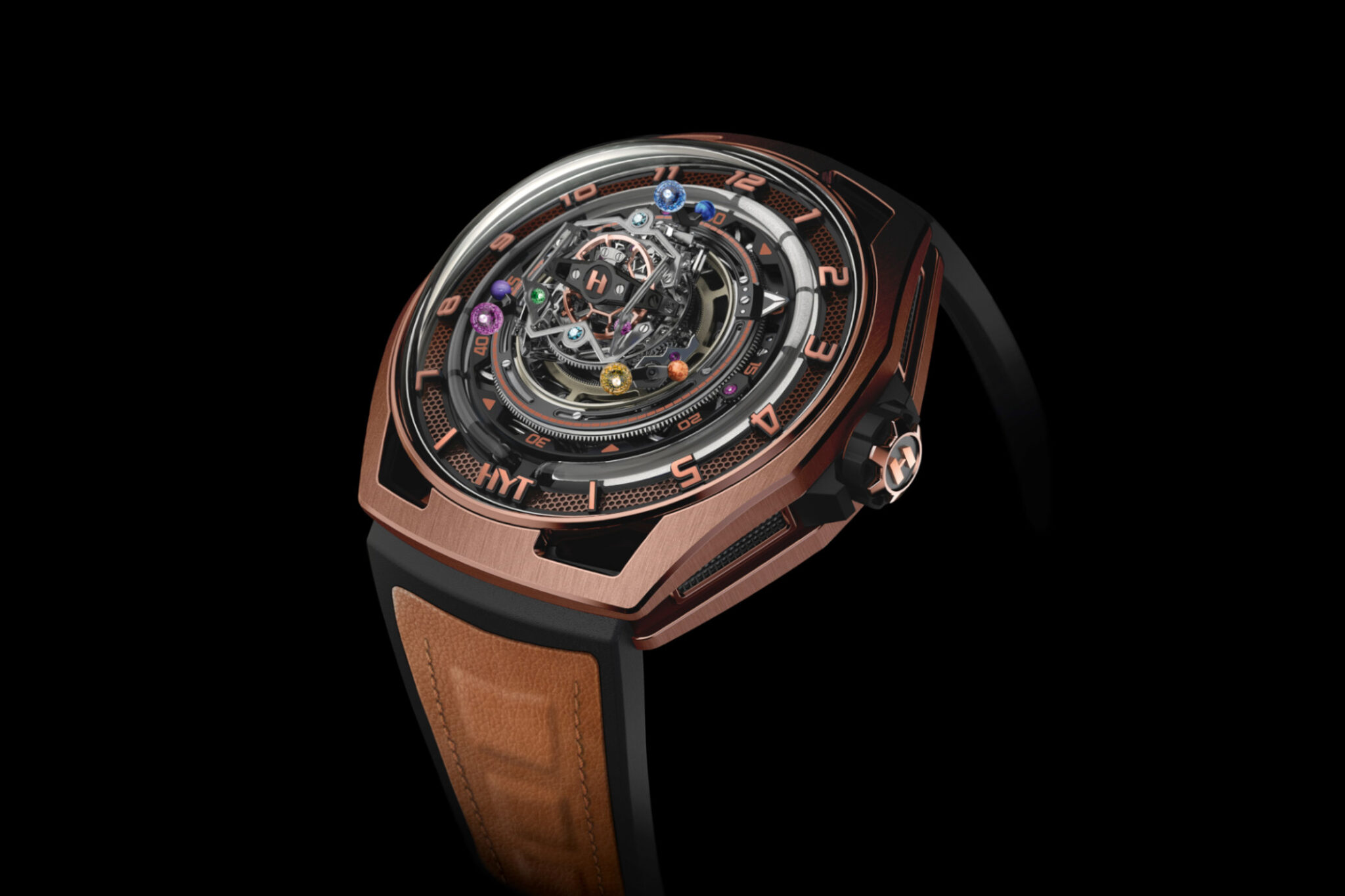 Introducing The New HYT Conical Tourbillon Infinity Sapphires