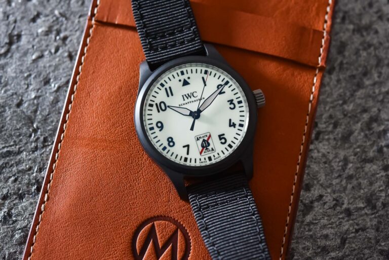 Introducing: The Fully Luminous IWC Pilot's Watch Automatic 41 Black Aces