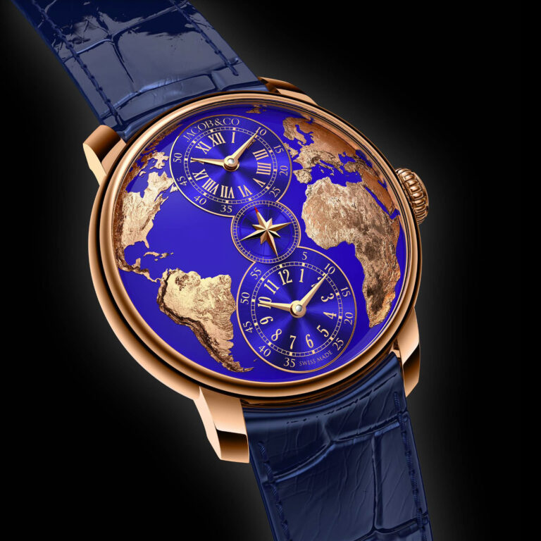 Introducing The Jacob & Co. "The World Is Yours" Dual Time Zone