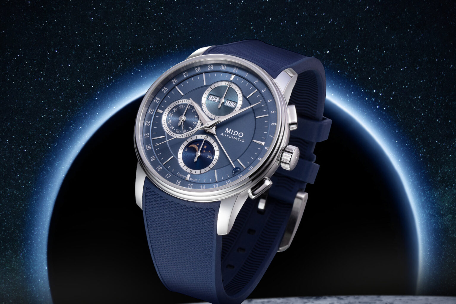 Introducing: The Handsome Mido Baroncelli Chronograph Moonphase