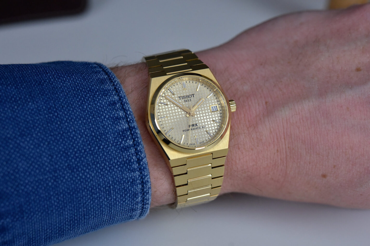 Golden Times For The Tissot PRX Powermatic 80 35mm