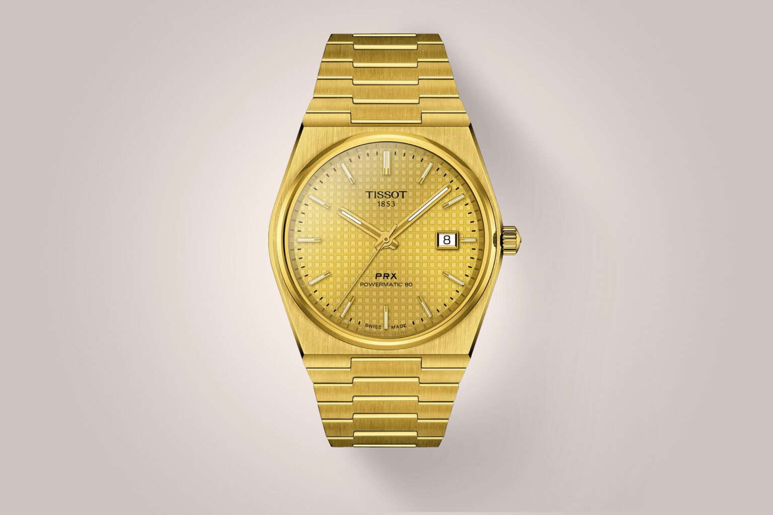 Introducing the Tissot PRX Powermatic 80 40mm Now Full Gold-Coloured