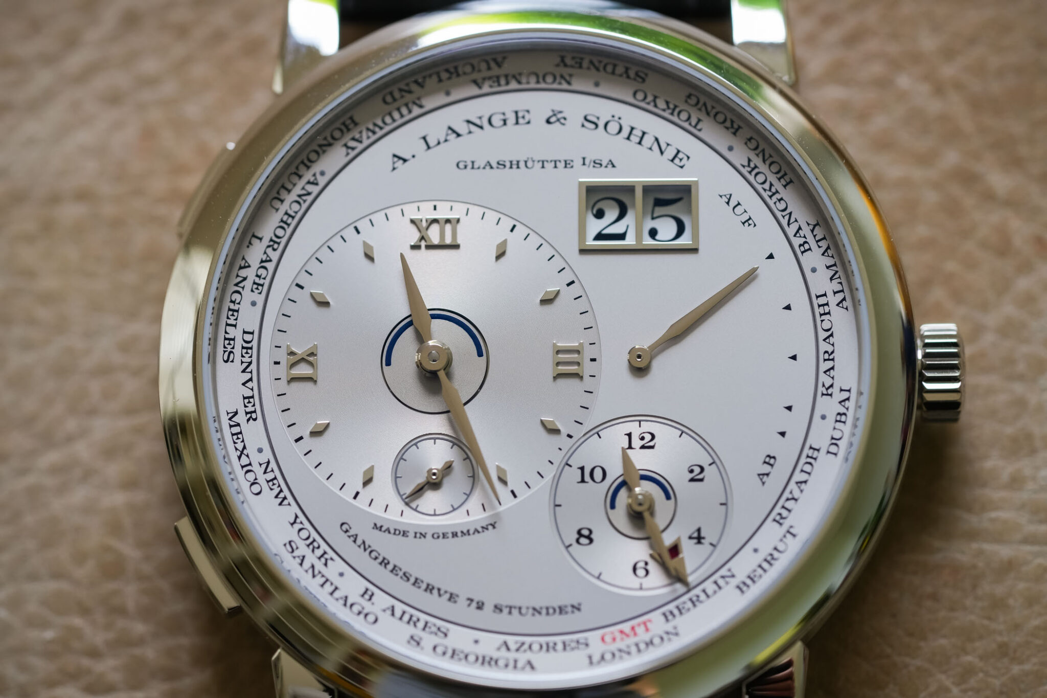 Review: The A. Lange & Söhne Lange 1 Time Zone in Platinum