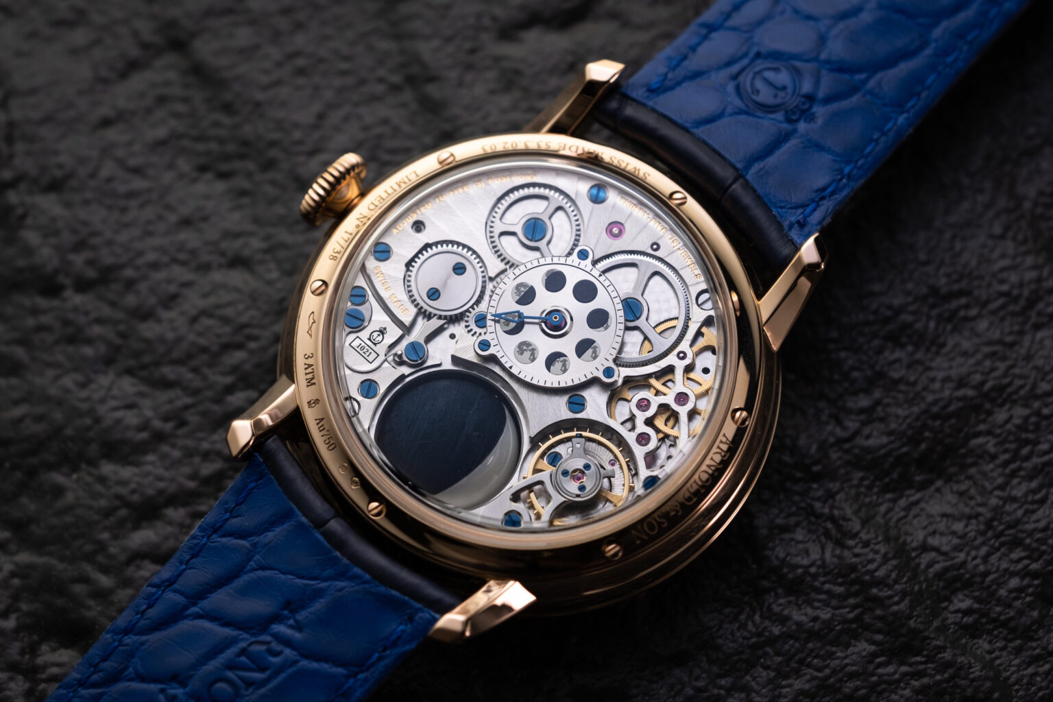 The Enticing Arnold & Son Luna Magna Red Gold Meteorite