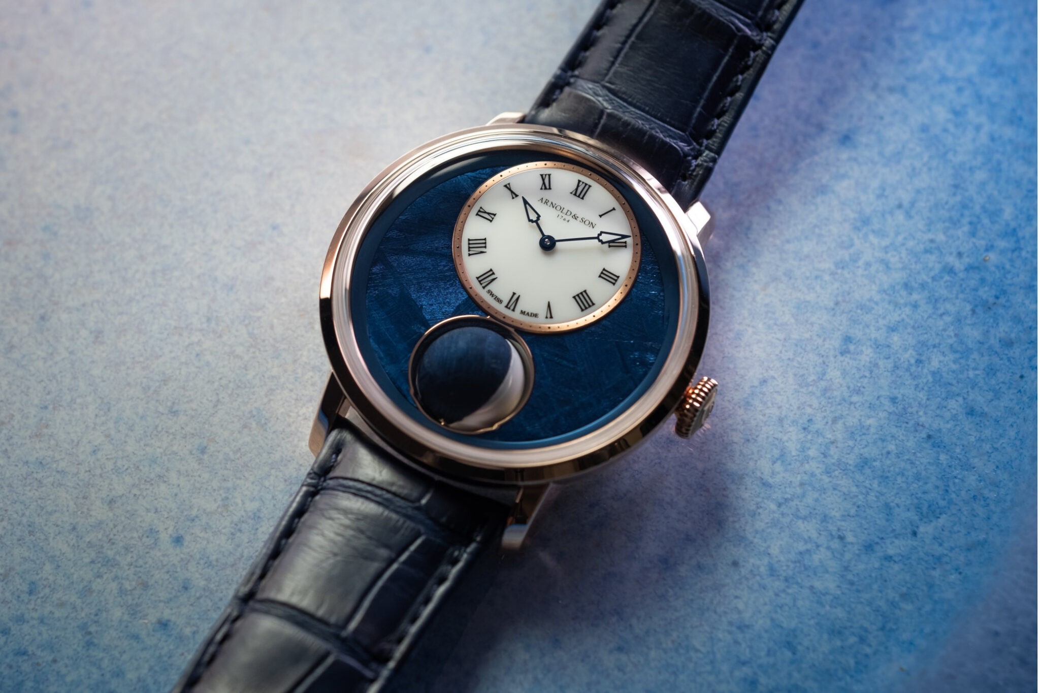 The Enticing Arnold & Son Luna Magna Red Gold Meteorite