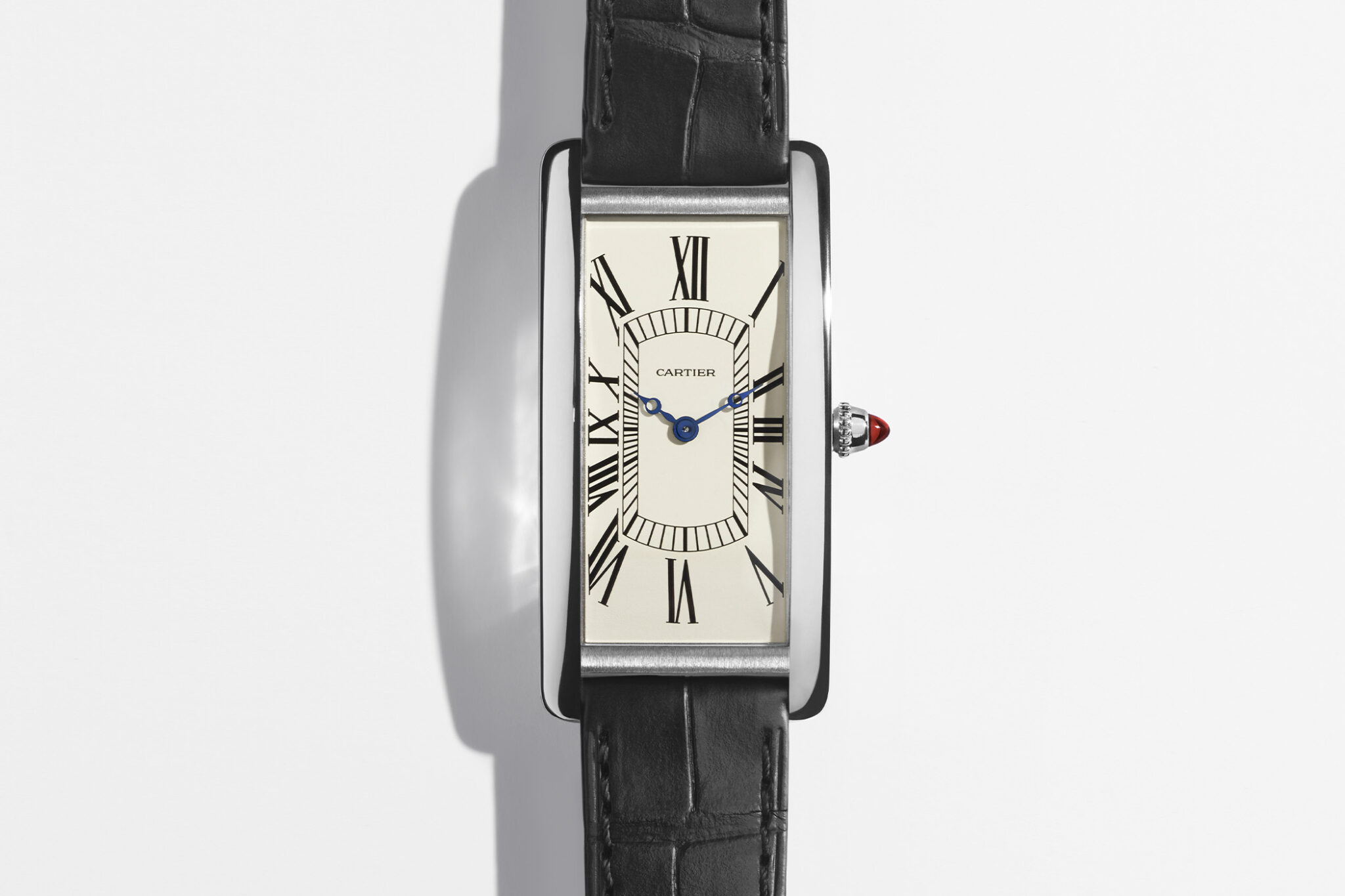 Introducing The Cartier Tank Cintreé Re-Edition in Platinum
