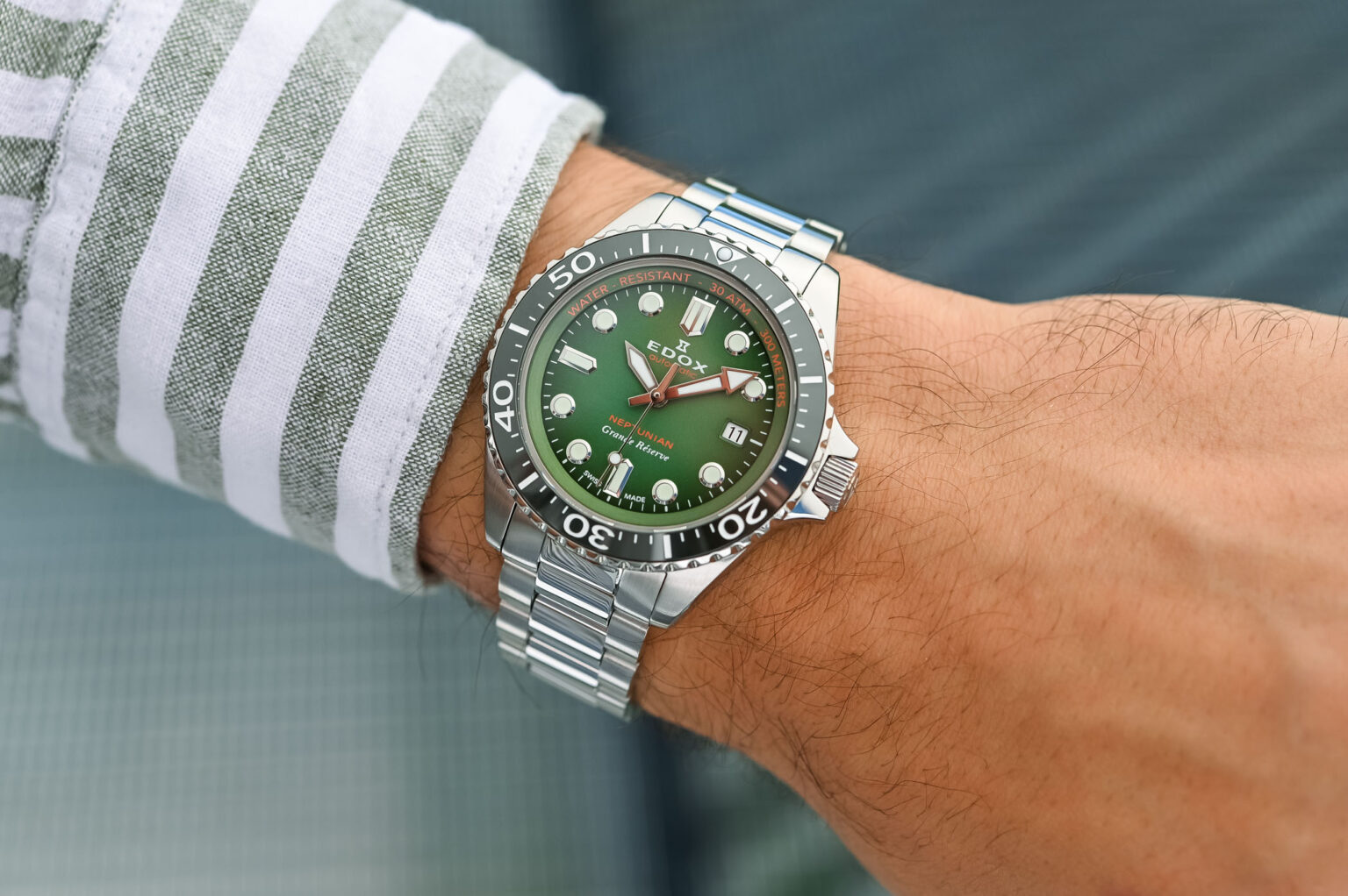 First Look: The New & Powerful Edox Neptunian Grande Reserve