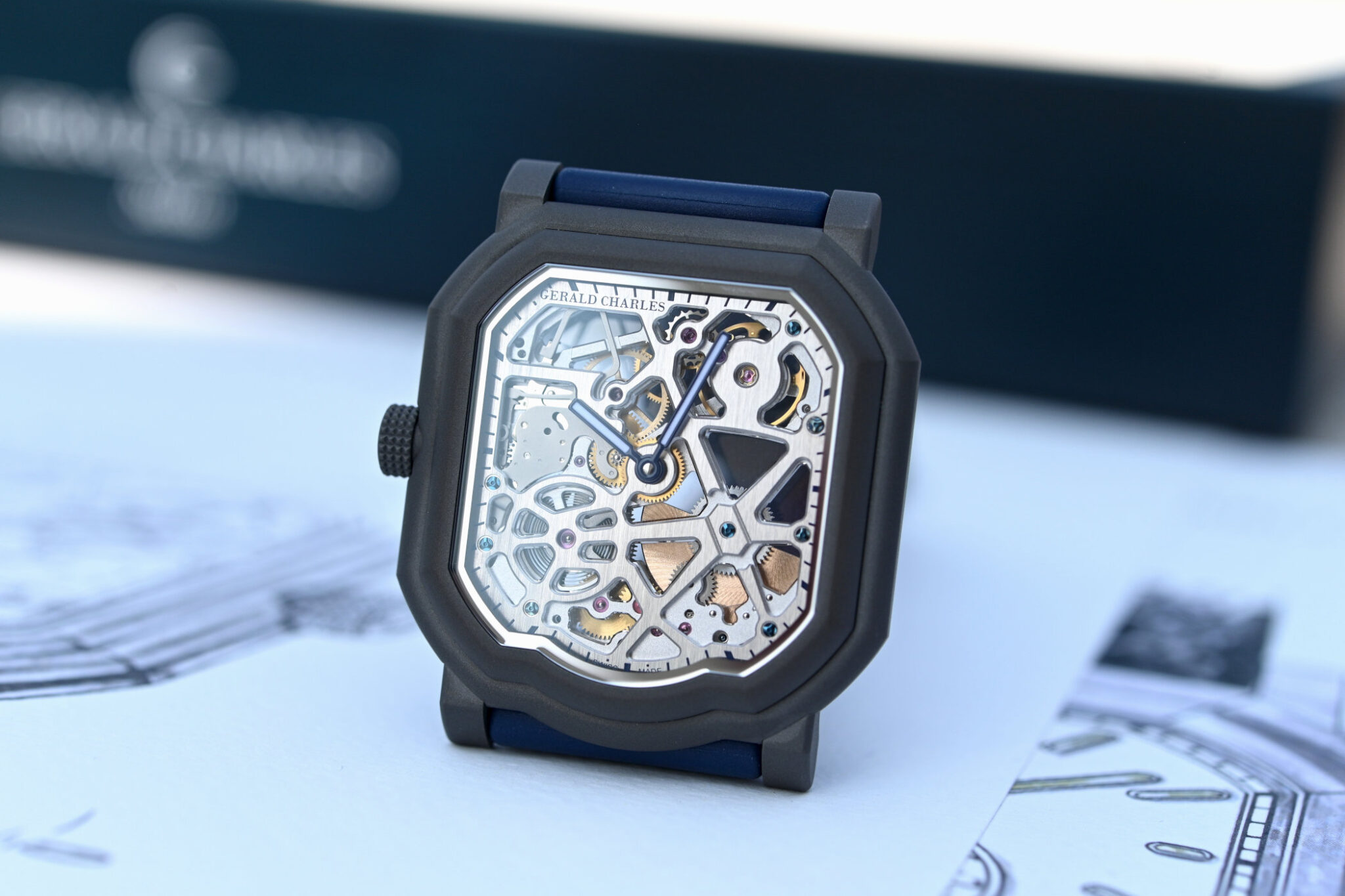 The New Titanium "Destro" Gerald Charles Maestro 8.0 GC Sport Squelette