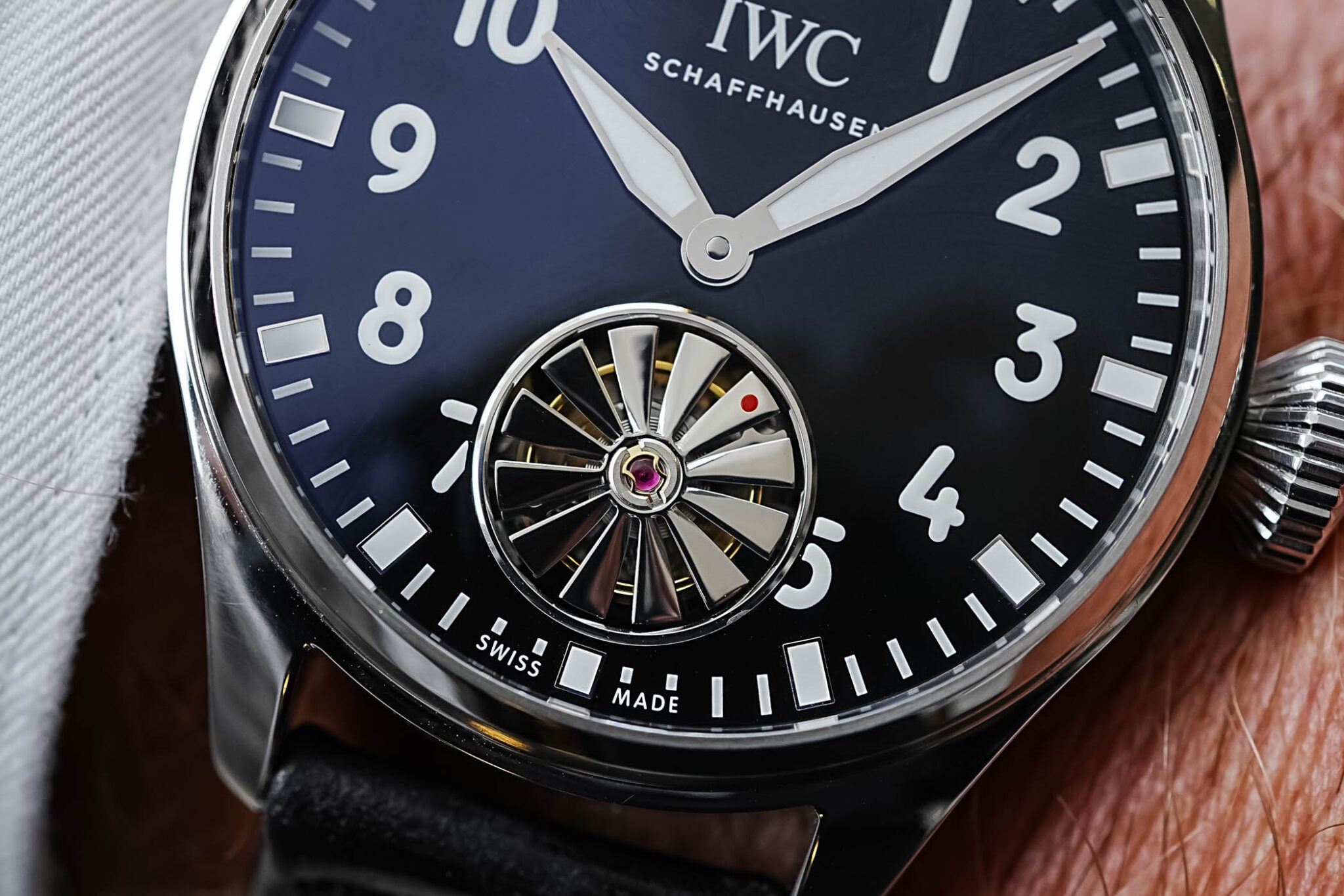 First Look: The IWC Big Pilot 43 Tourbillon Markus Buhler (Incl. Video)
