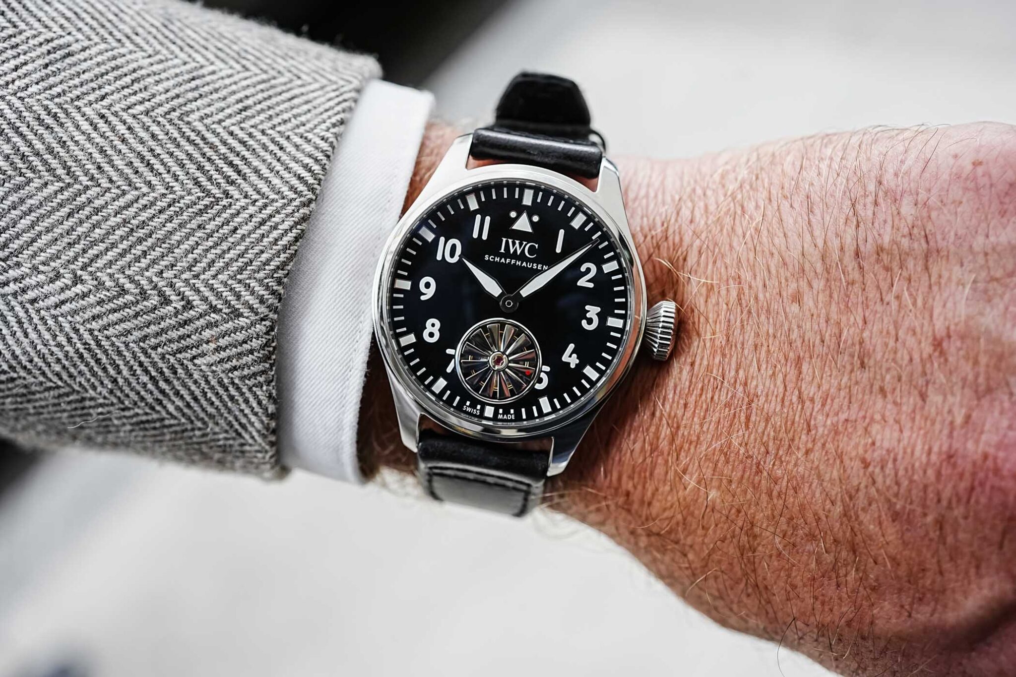 First Look: The IWC Big Pilot 43 Tourbillon Markus Buhler (Incl. Video)