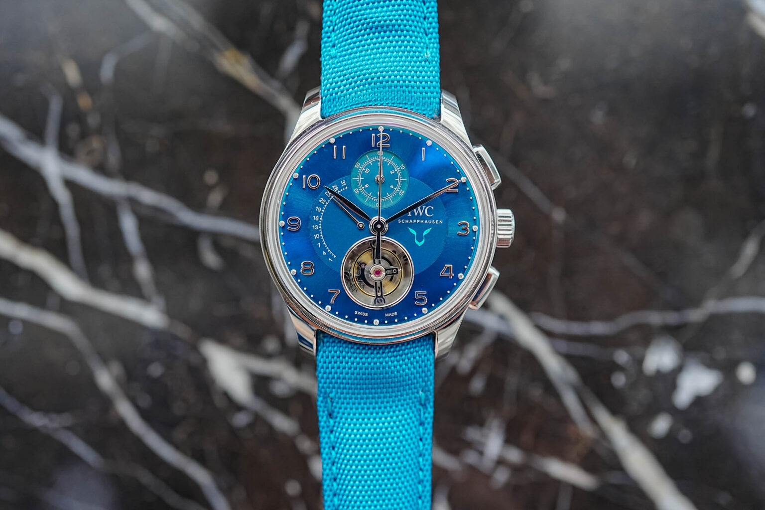 First Look: IWC Portugieser Tourbillon Rétrograde Chronograph Lewis ...