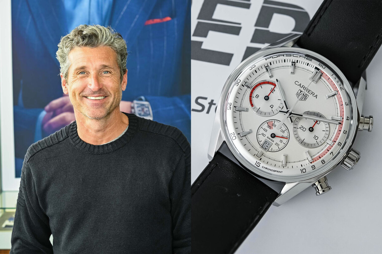Interview: Patrick Dempsey on TAG Heuer, Porsche and the new Carrera ...