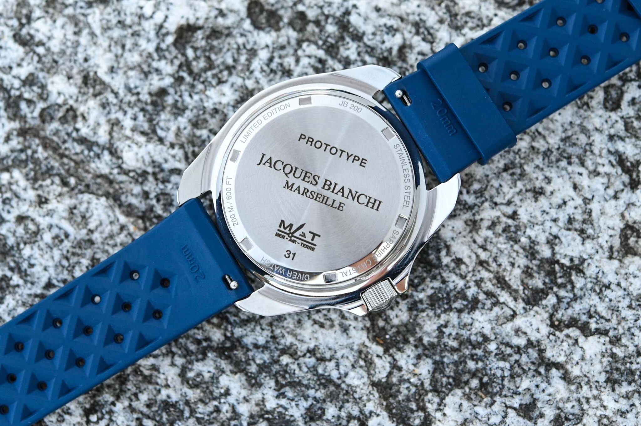 First Look: The New Jacques Bianchi JB200 Poulpro Destro Diver