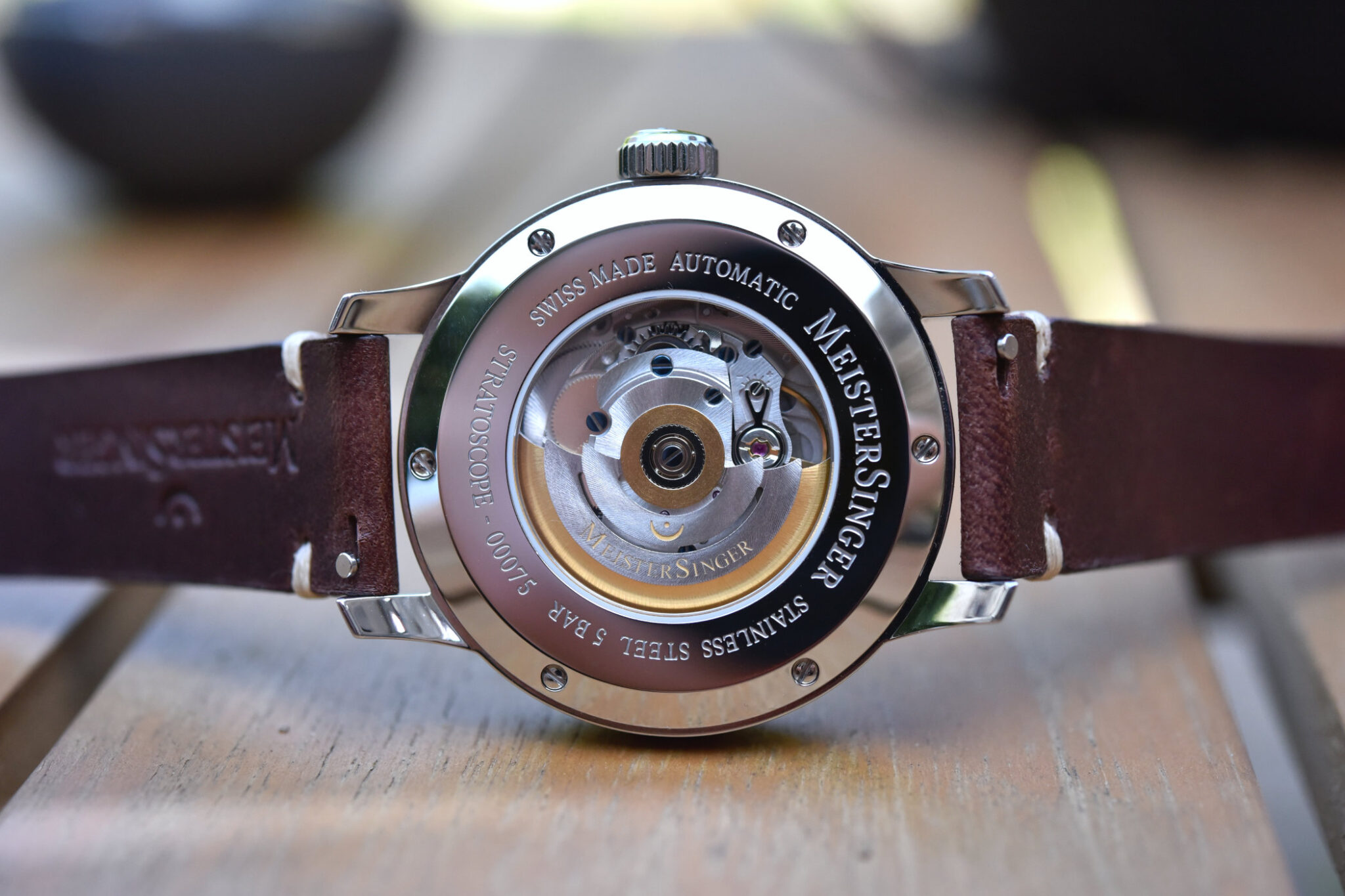 The New MeisterSinger Stratoscope Golden Moon