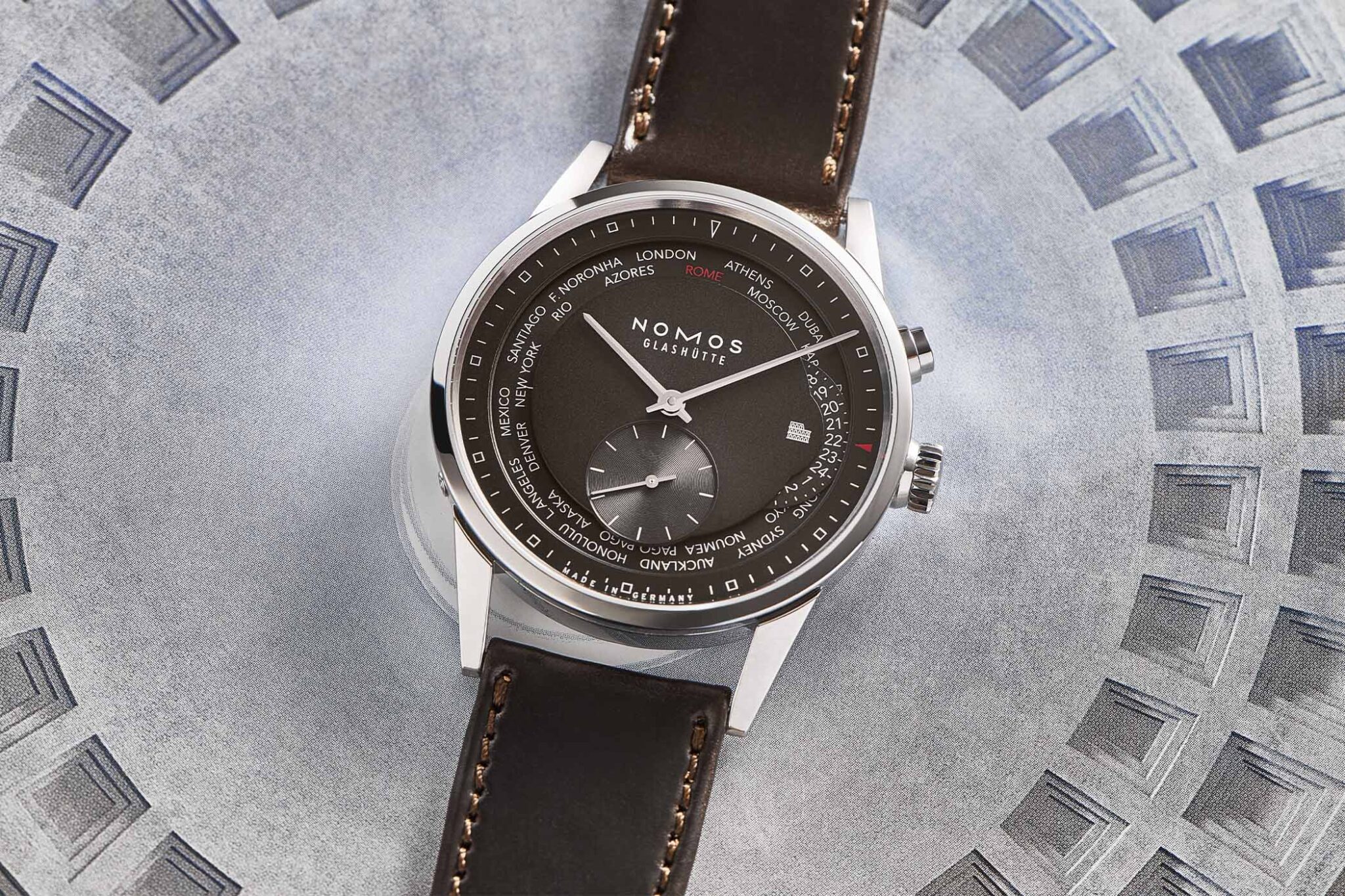 Introducing: Nomos Zurich World Time Rome x Gioielleria Grande