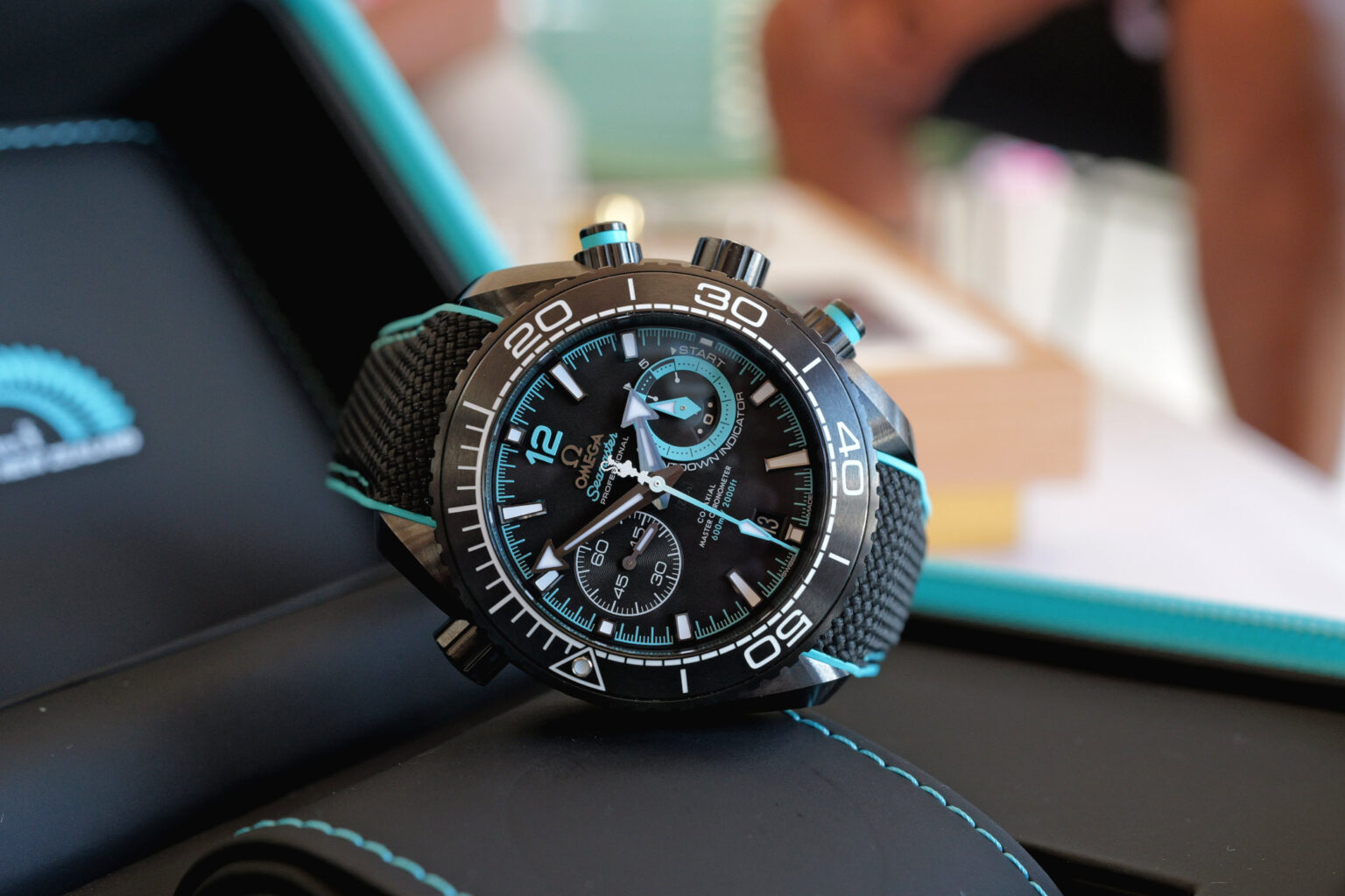 Omega Introduces The Seamaster Planet Ocean Deep Black ETNZ Edition