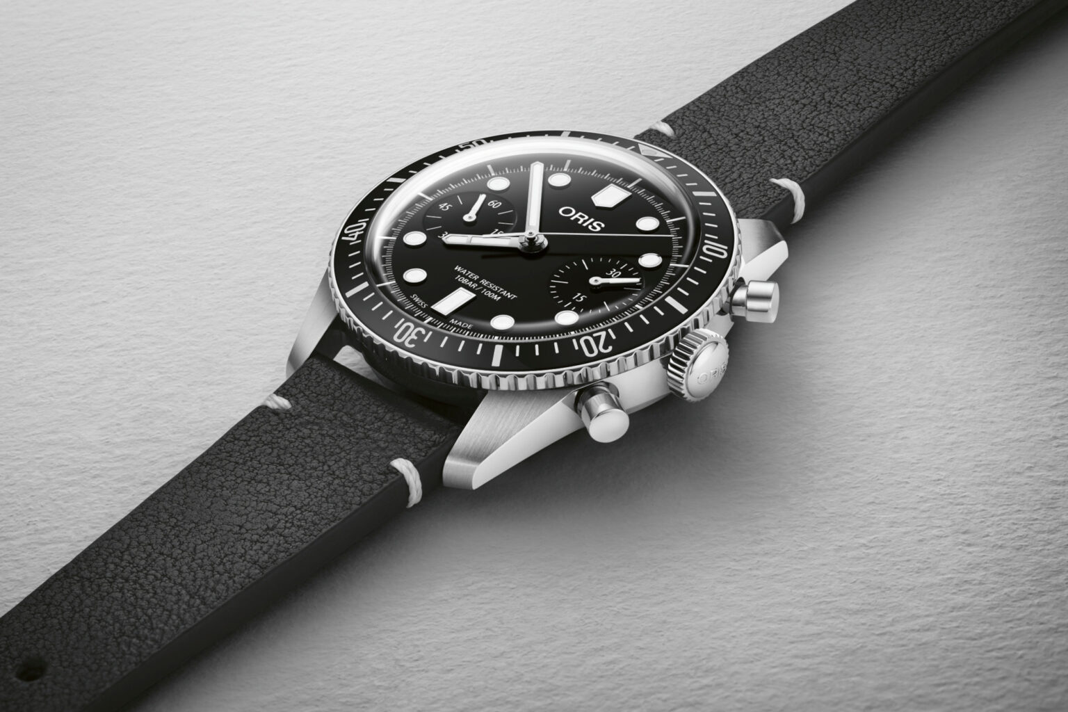 Introducing The More Compact Oris Divers Sixty Five Chronograph
