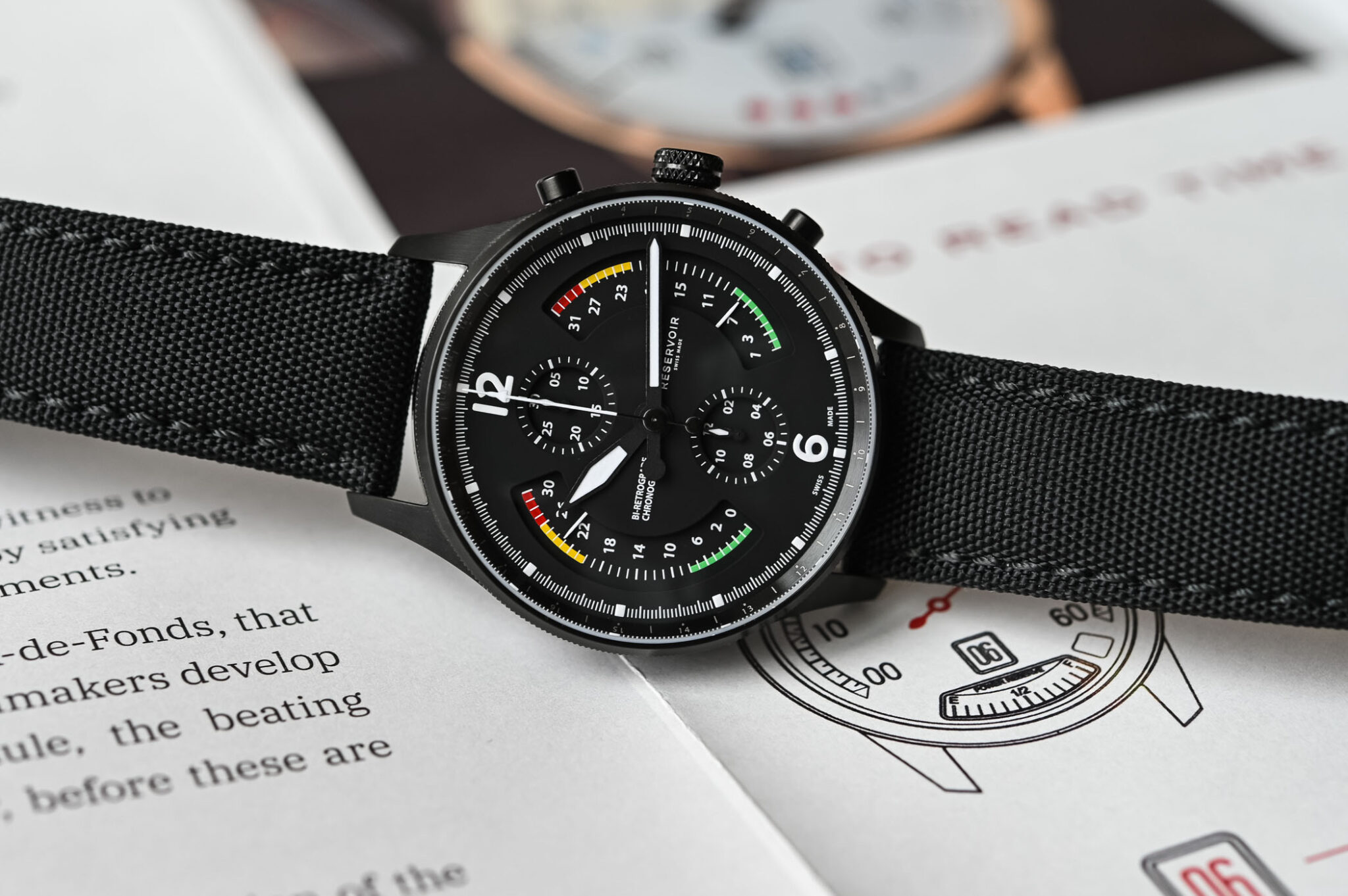 Hands-On: The Reservoir Airfight Chronograph Black