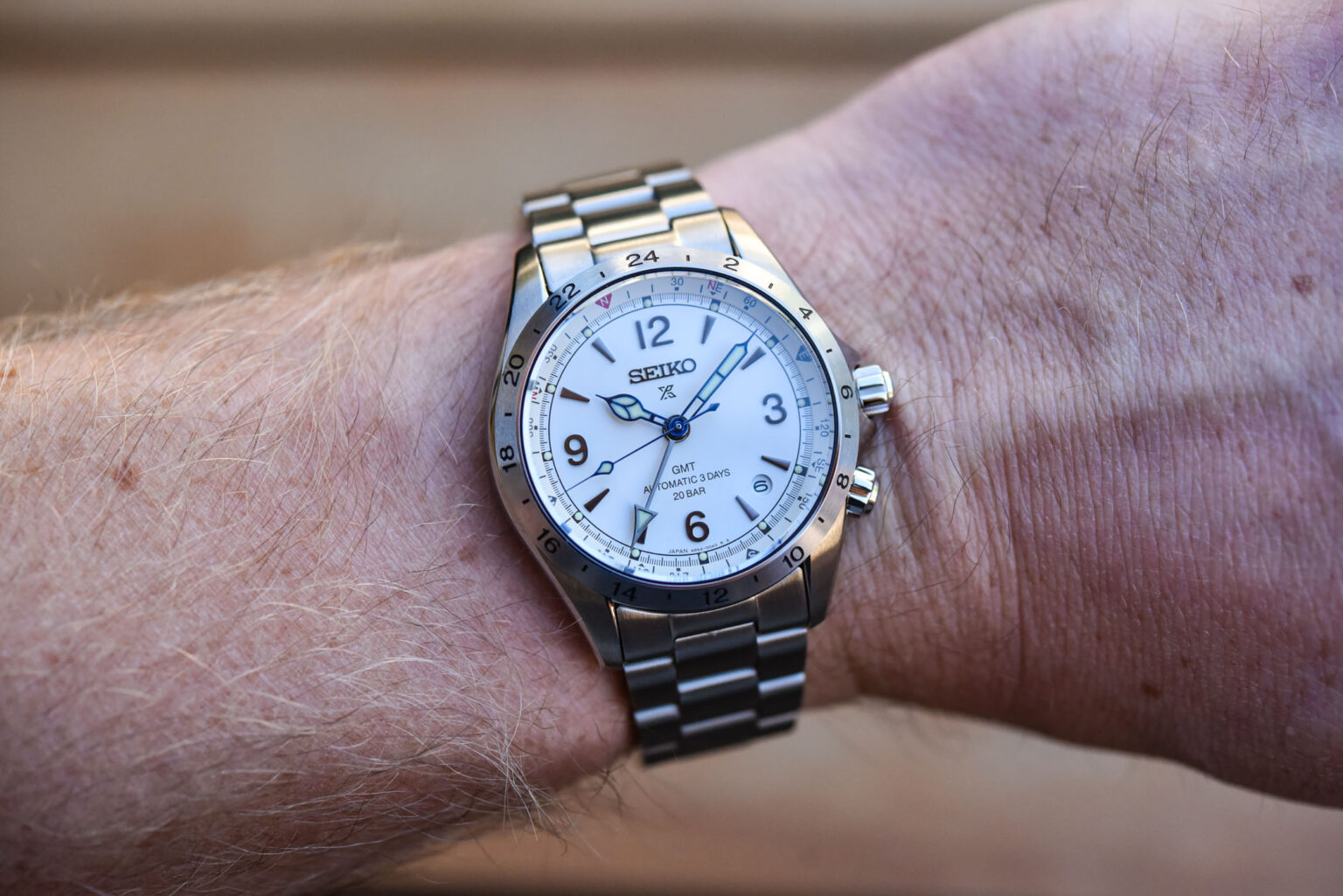 First look: The Seiko Prospex Alpinist GMT Limited Edition SPB409