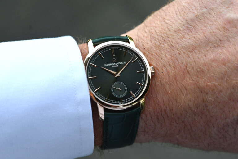 An Eye-Catching Green Dial For The Vacheron Constantin Traditionelle