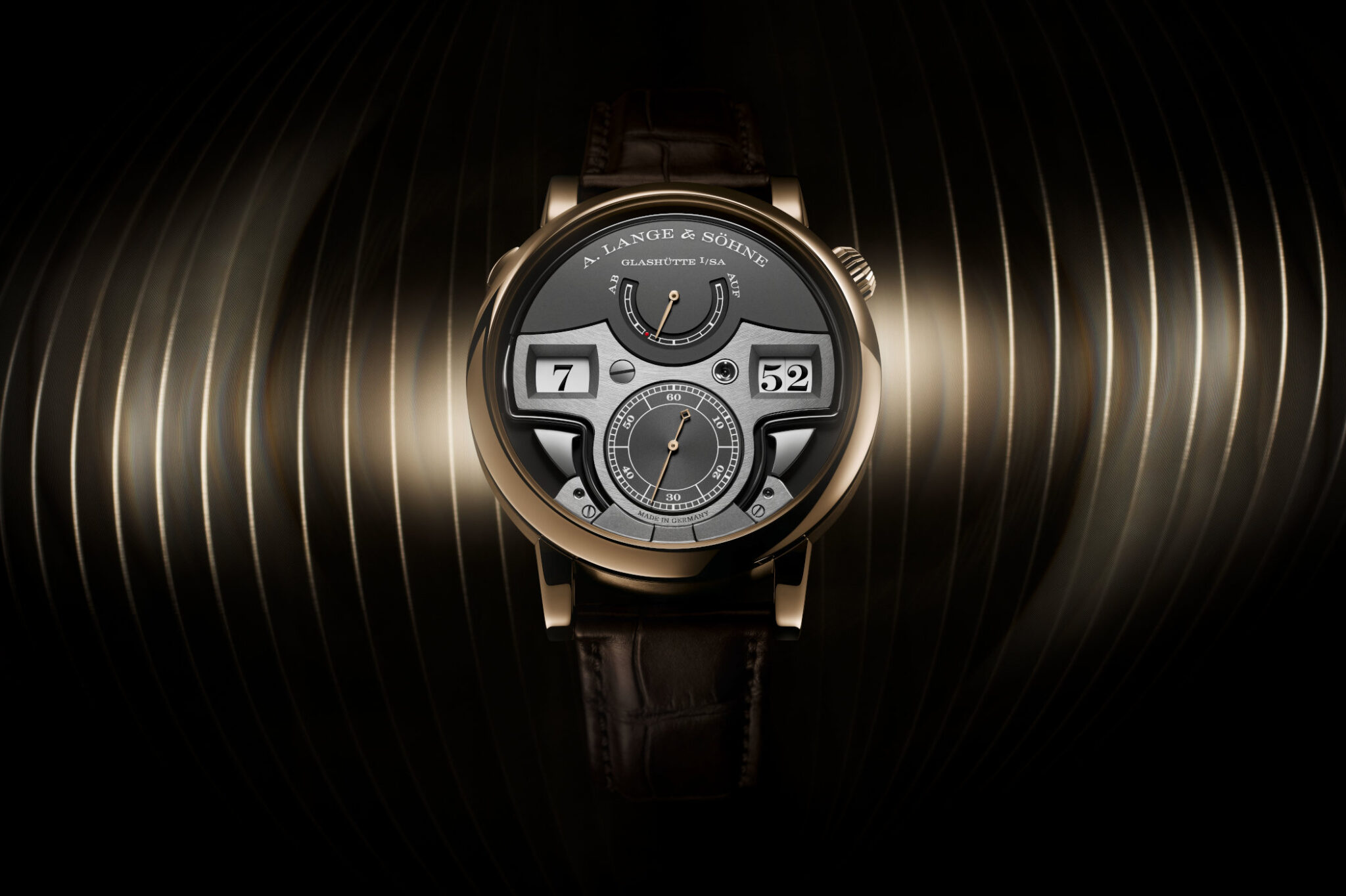 The Refined Honeygold Edition of The A. Lange & Söhne Zeitwerk Minute ...