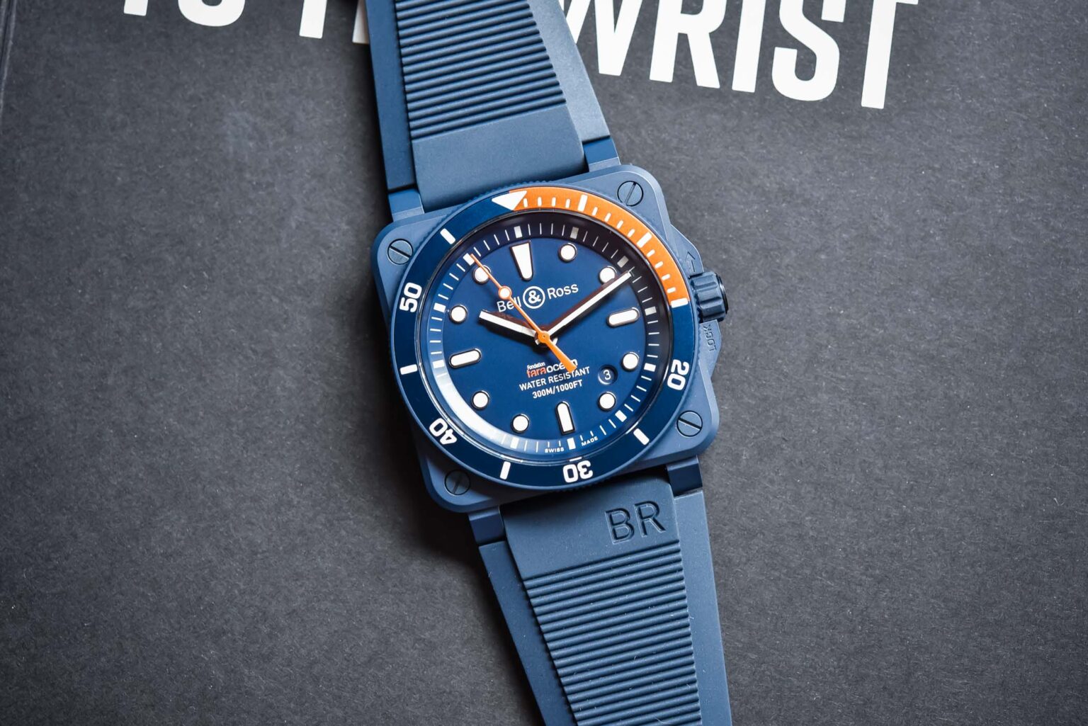 First Look: The Bell & Ross BR 03-92 Diver Tara, in Blue Ceramic