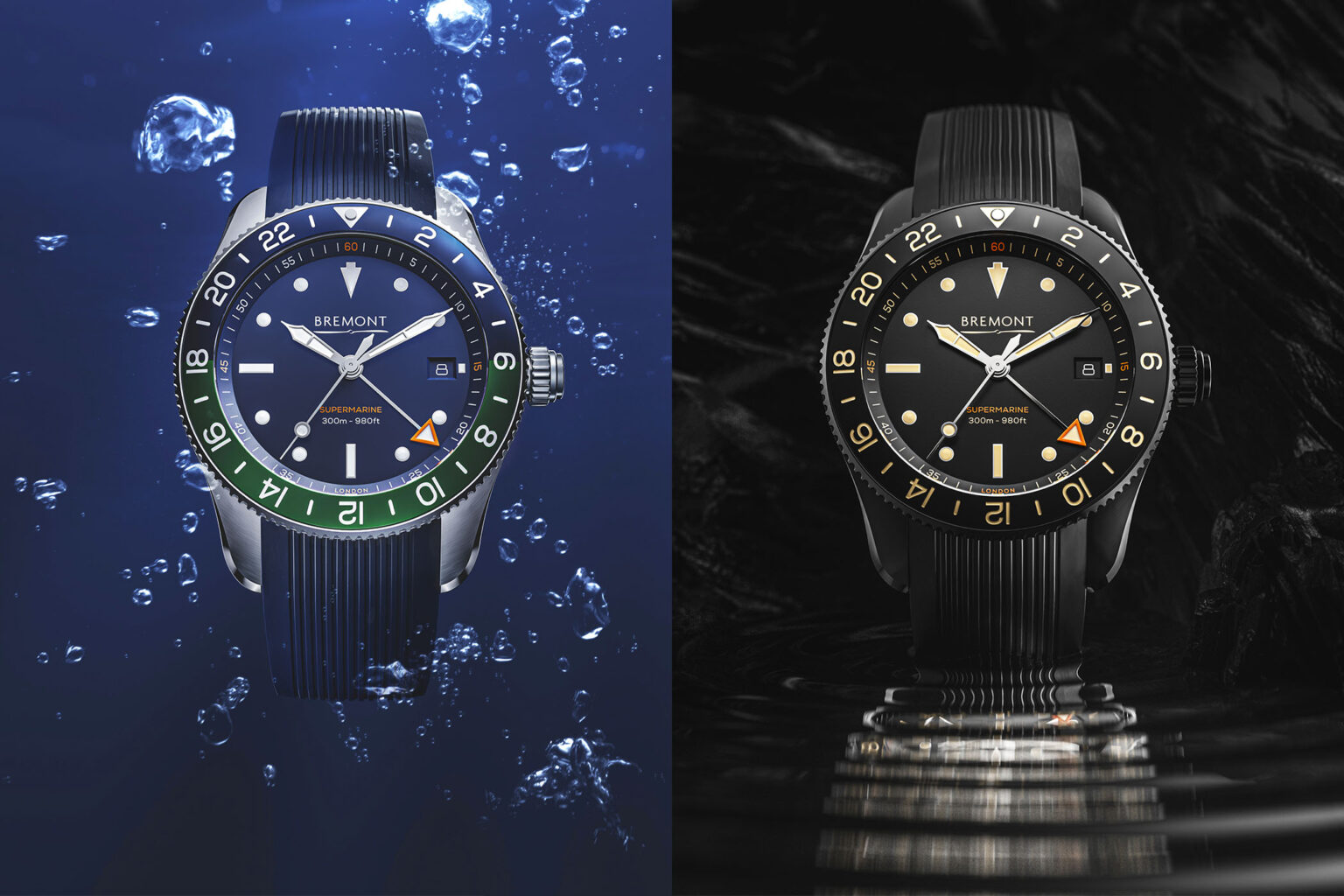 Introducing The Second-Generation Bremont Supermarine S302 GMT Diver
