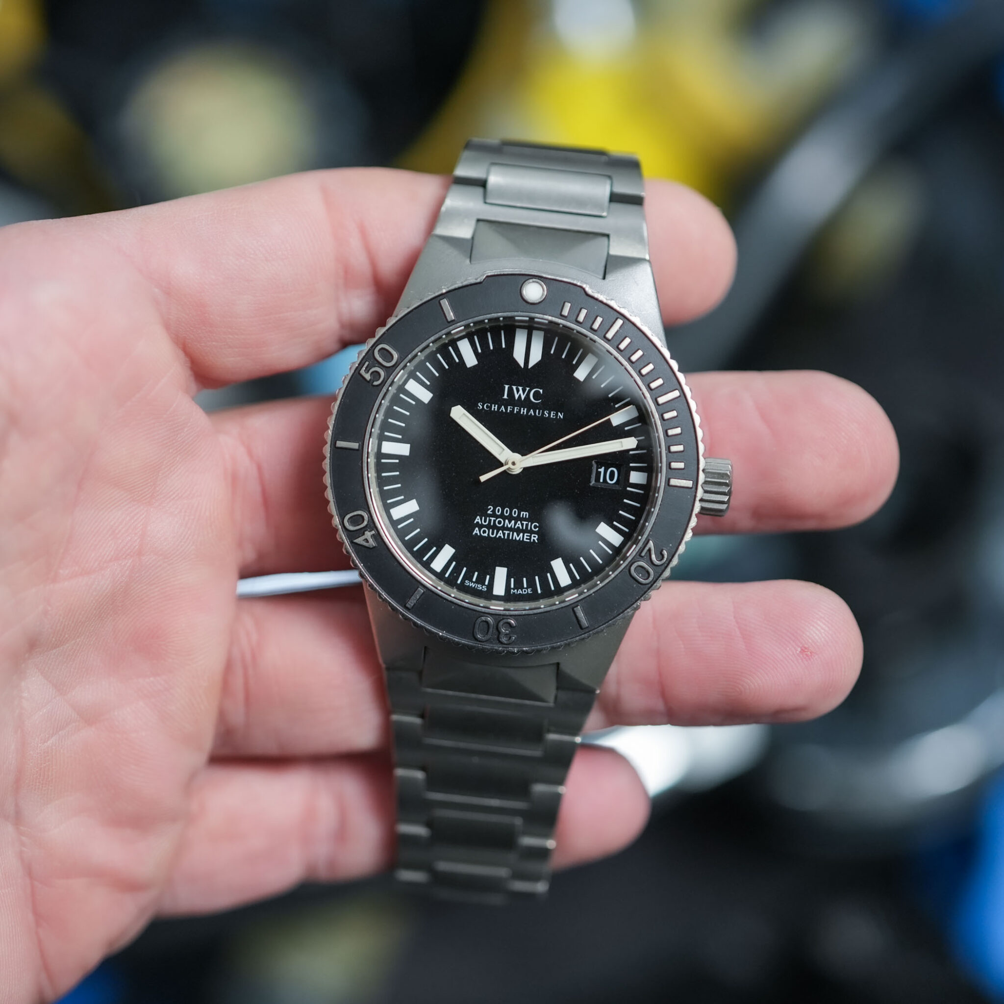 The Collector's Corner: The GST Aquatimer 2000, IWC's 1990s Great Dive ...