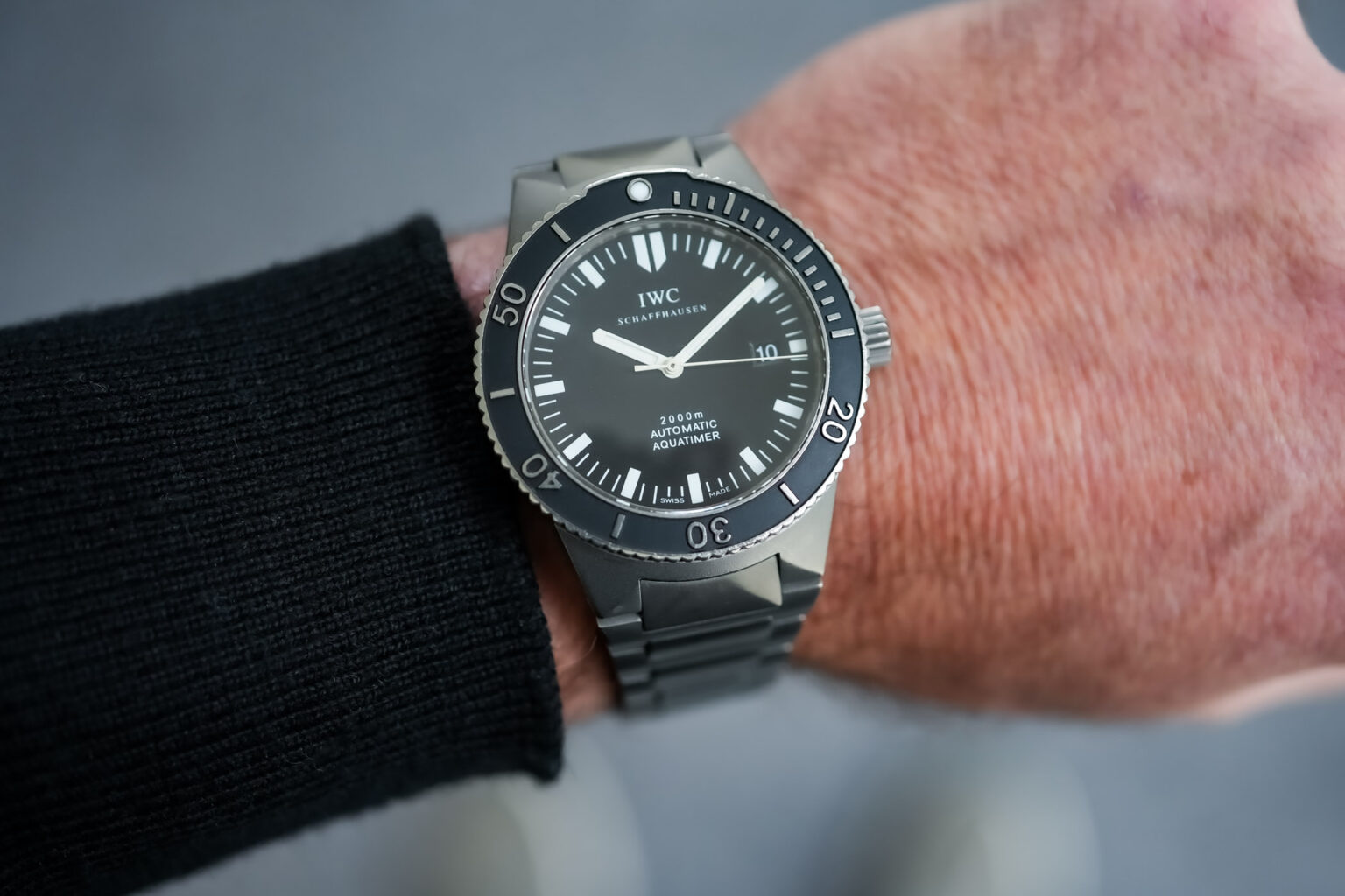 The Collector's Corner: The GST Aquatimer 2000, IWC's 1990s Great Dive ...