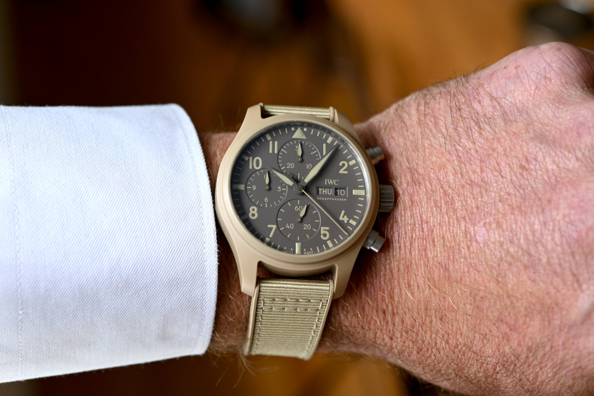 The IWC Pilot's Watch Chronograph 41 TOP GUN, Now In Mojave Desert Style