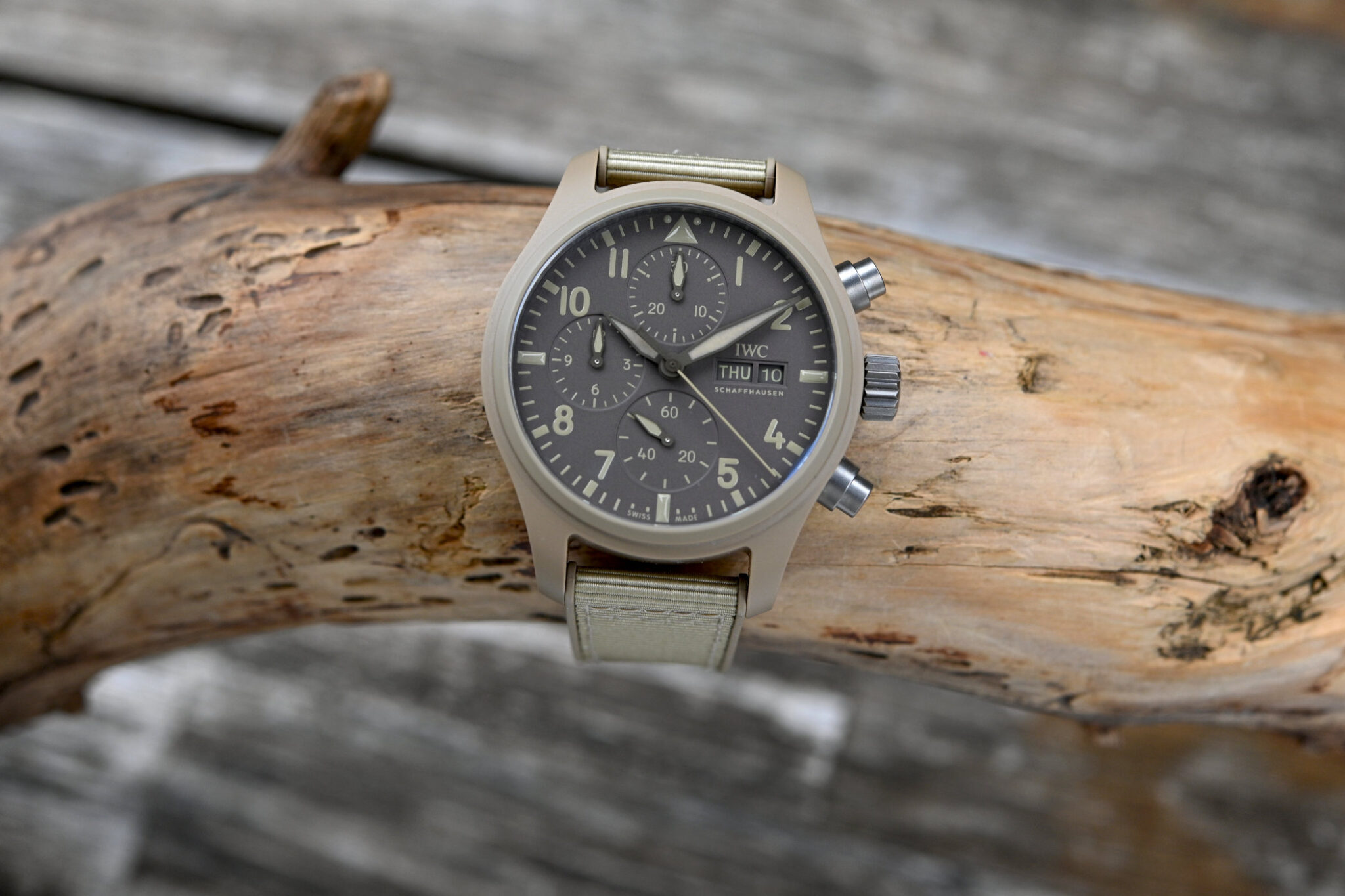 The IWC Pilot's Watch Chronograph 41 TOP GUN, Now In Mojave Desert Style