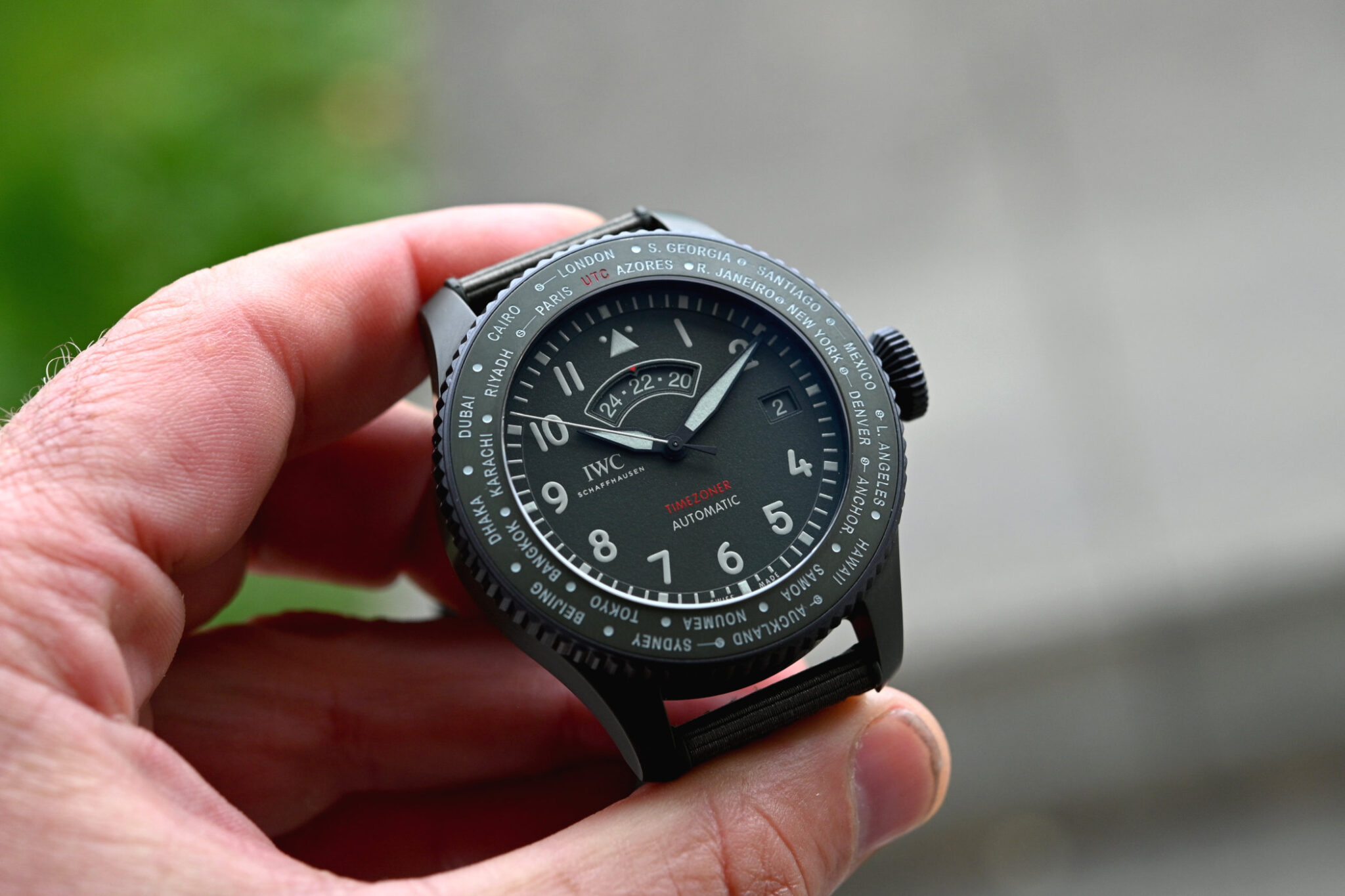 IWC Adopts The Woodland Concept For Its Clever Pilot's Watch Timezoner ...