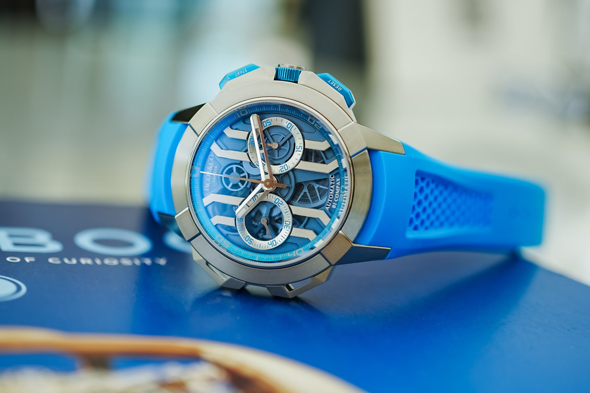 First Look: The New and Sculptural Jacob & Co Epic X Chrono 44mm Titanium