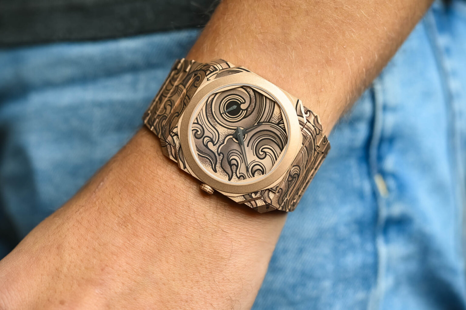 First Look: The Bulgari Octo Finissimo Tattoo Fuoco For Chronopassion