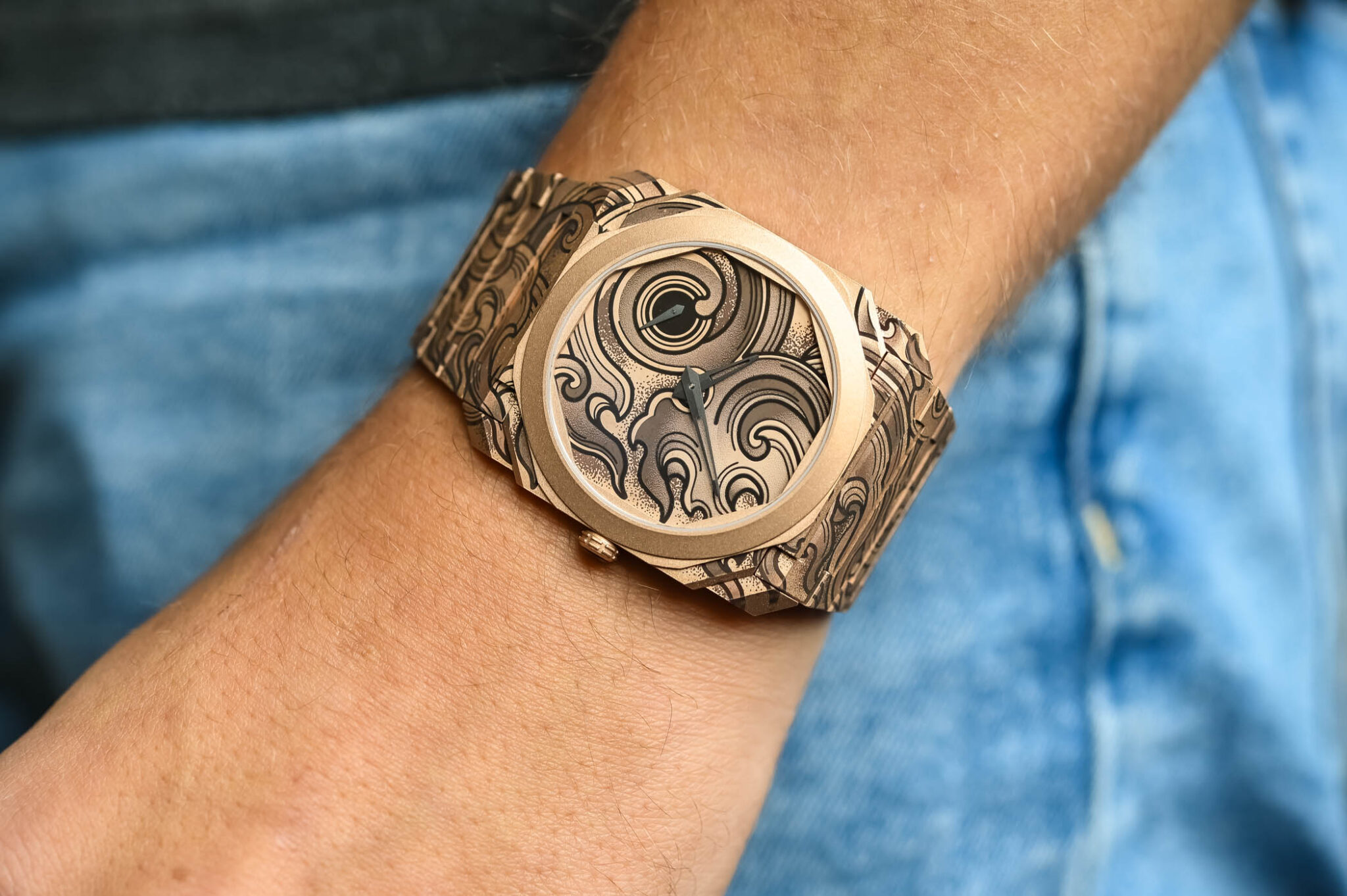 First Look: The Bulgari Octo Finissimo Tattoo Fuoco For Chronopassion