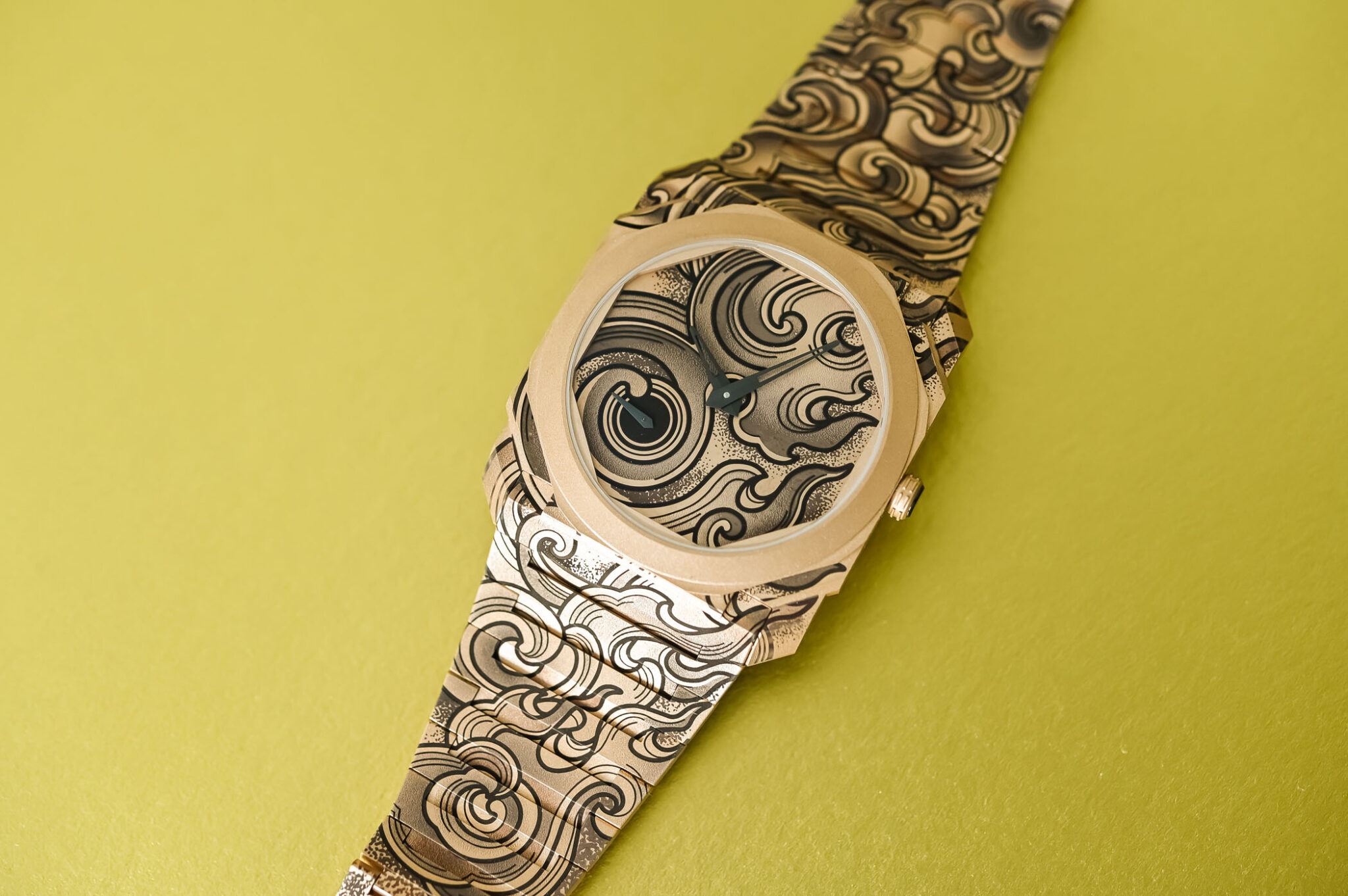 First Look: The Bulgari Octo Finissimo Tattoo Fuoco For Chronopassion