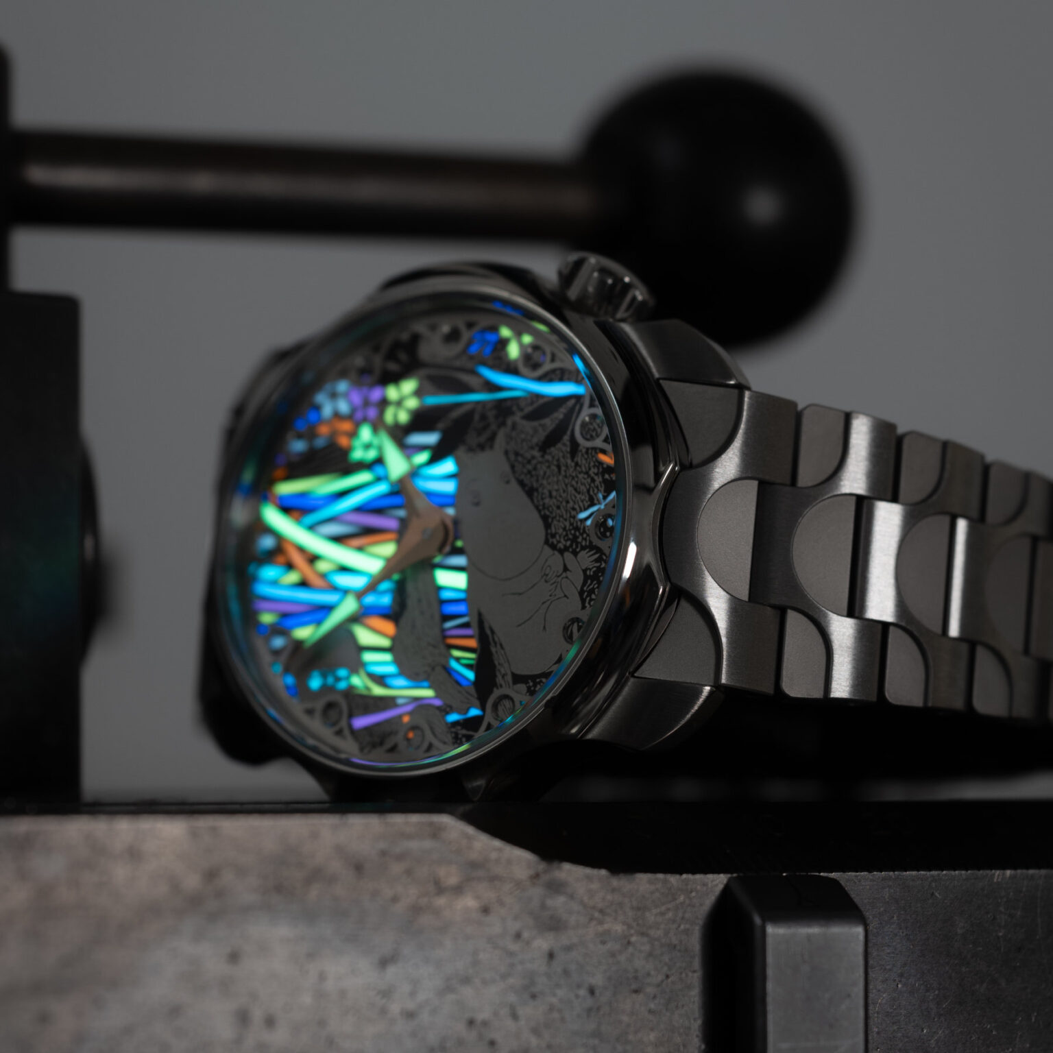 The New Sarpaneva Moonbridge Bracelet In Stainless Steel