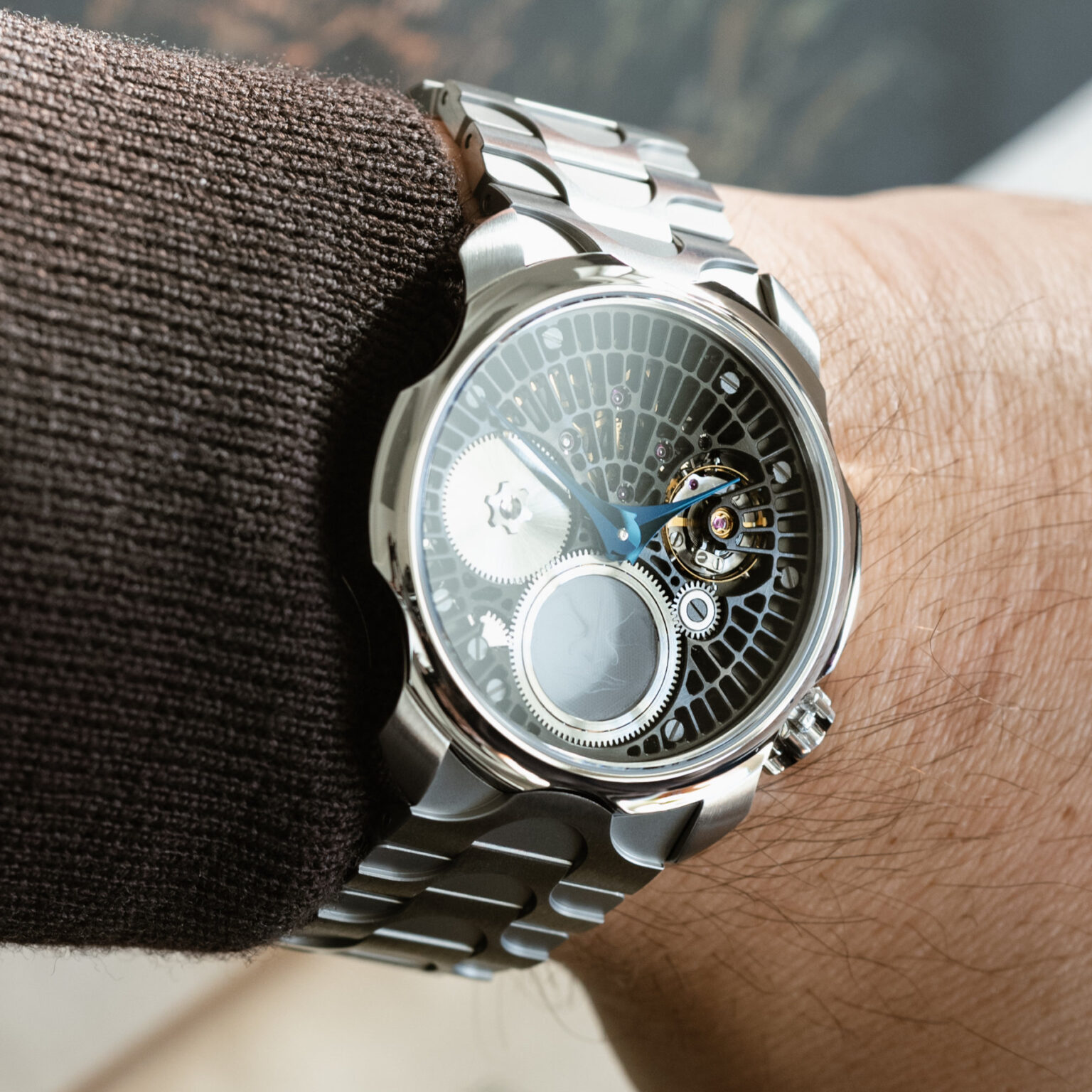 The New Sarpaneva Moonbridge Bracelet In Stainless Steel
