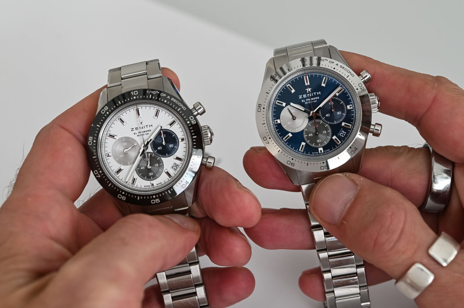 First Look: The New Full-Steel & Blue Dial Zenith Chronomaster Sport ...