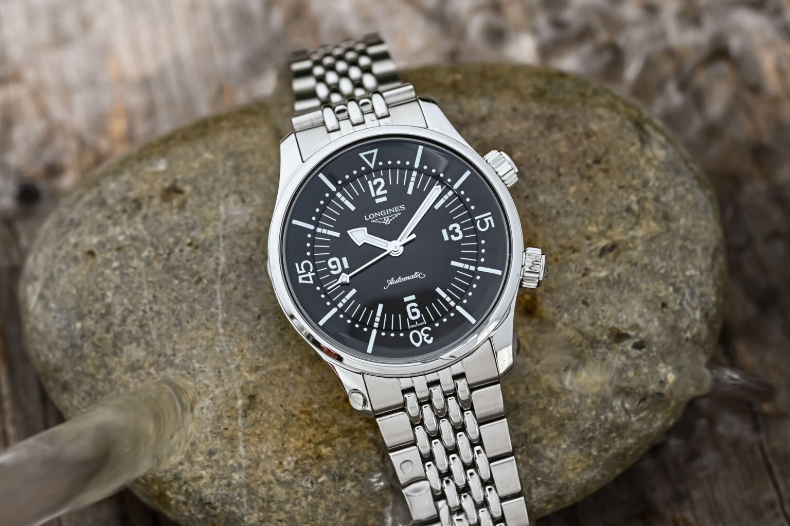 First Look: The New Longines Legend Diver 39mm No-Date