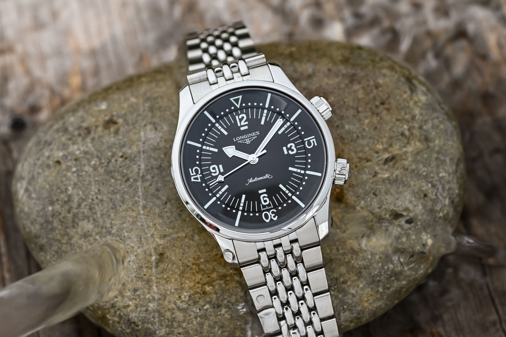 First Look: The New Longines Legend Diver 39mm No-Date