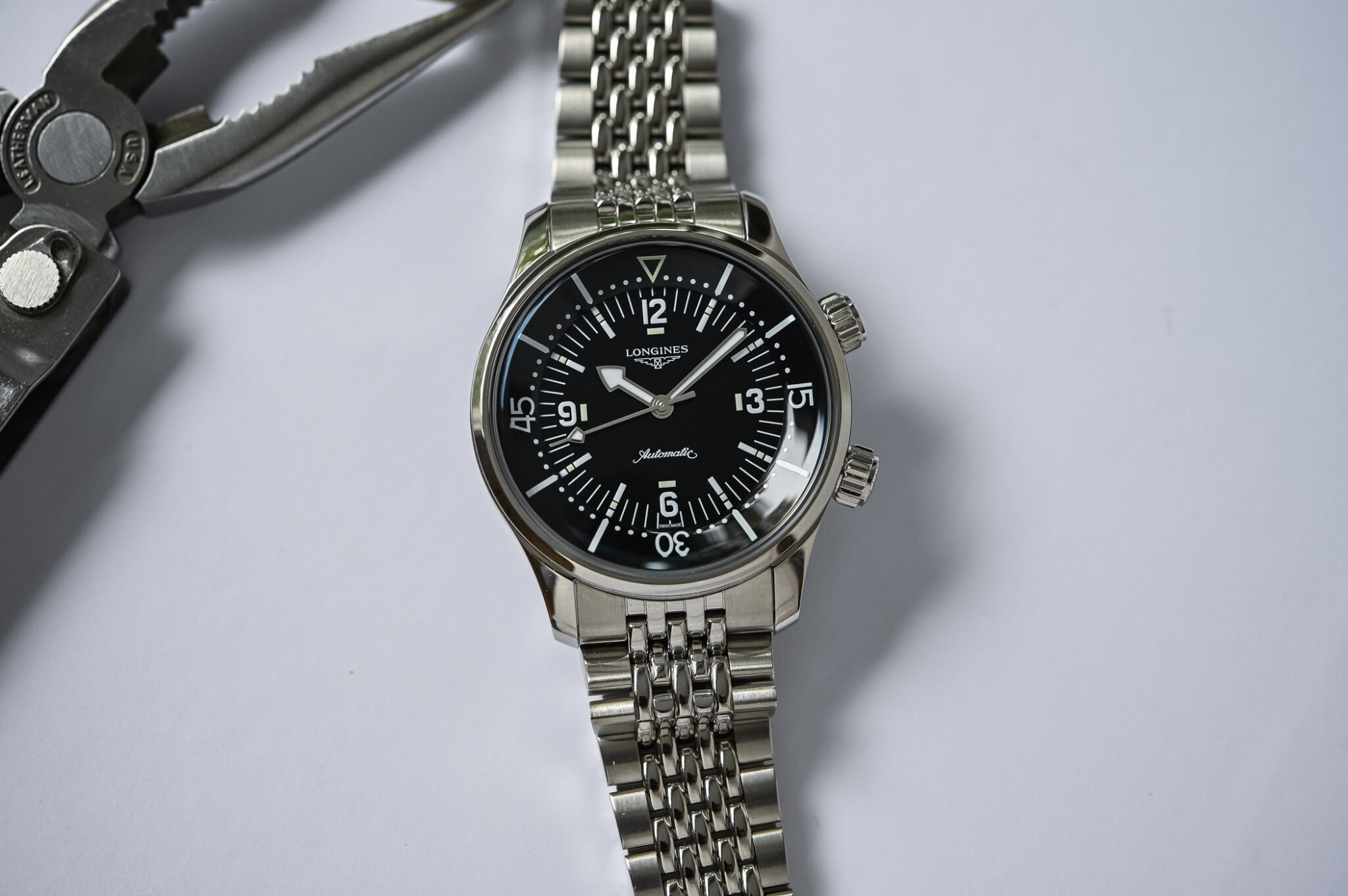 First Look: The New Longines Legend Diver 39mm No-Date