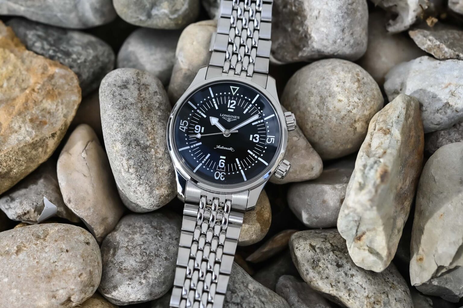 First Look: The New Longines Legend Diver 39mm No-Date