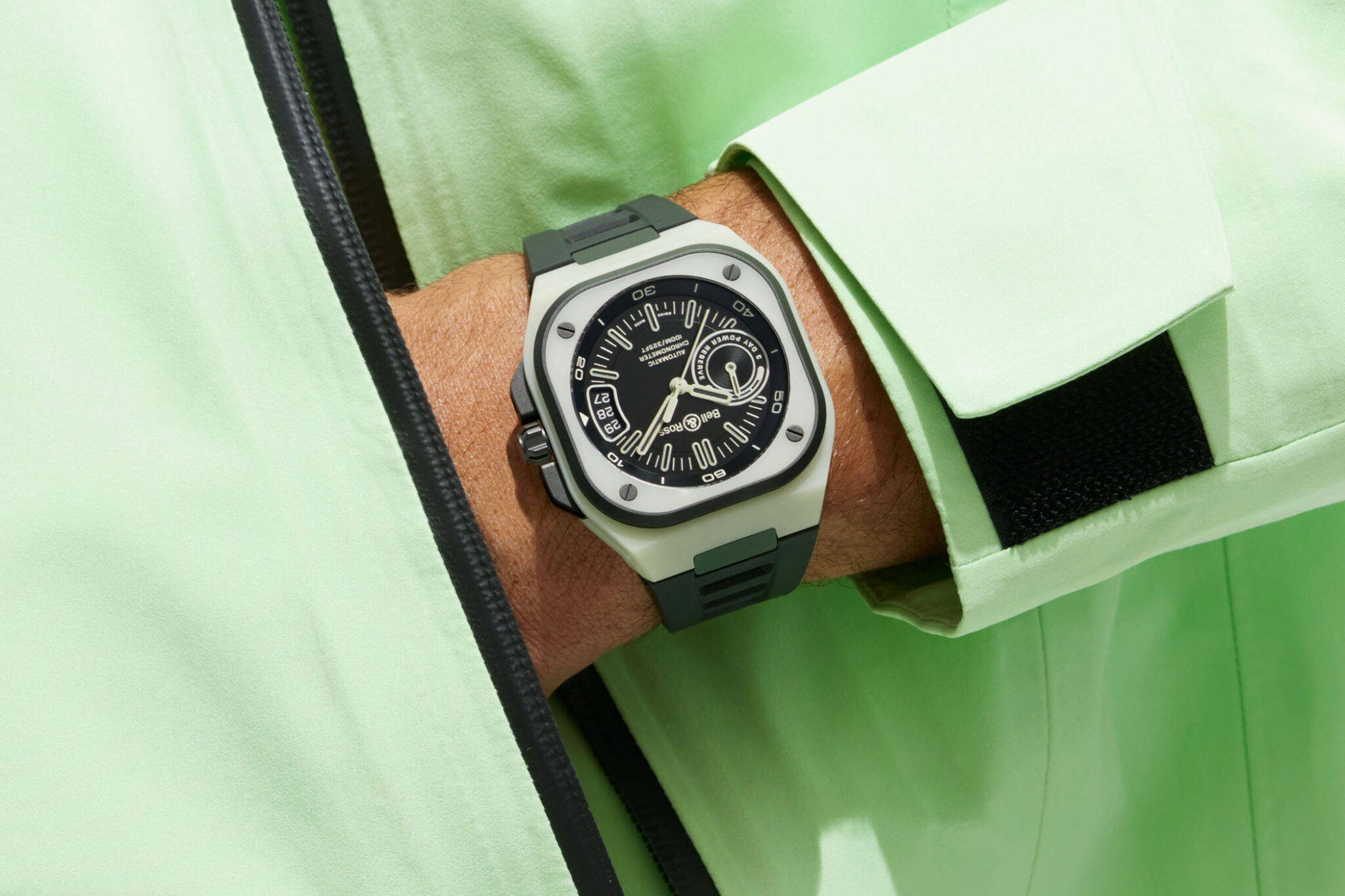 Introducing: The Fully Luminous Bell & Ross BR-X5 Green Lum