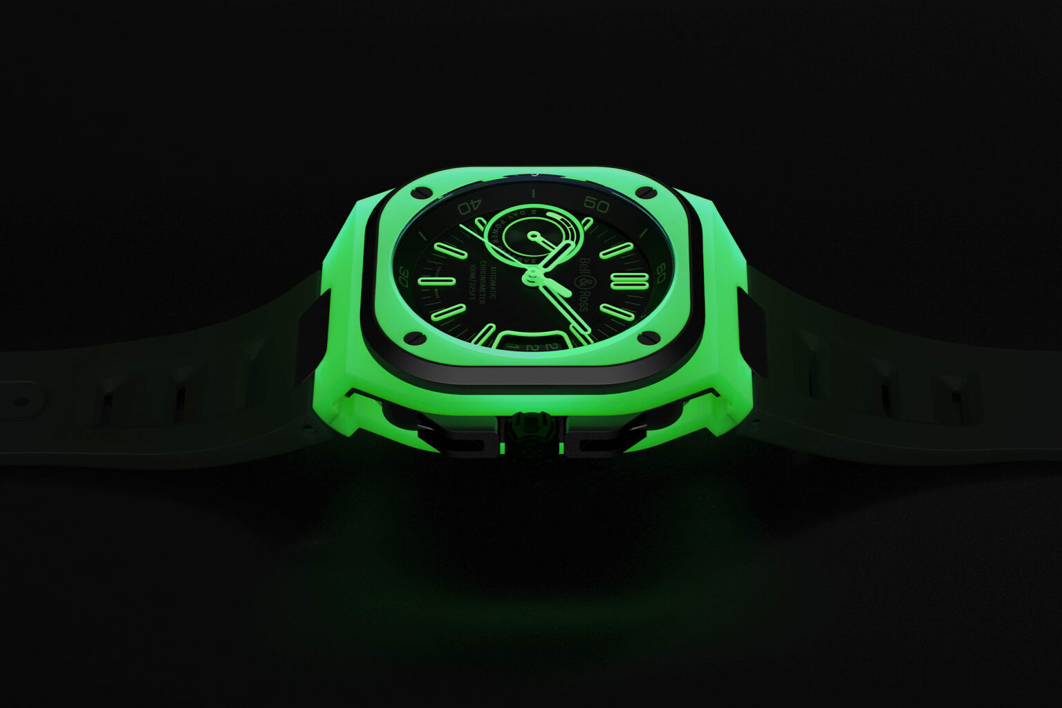 Introducing: The Fully Luminous Bell & Ross BR-X5 Green Lum