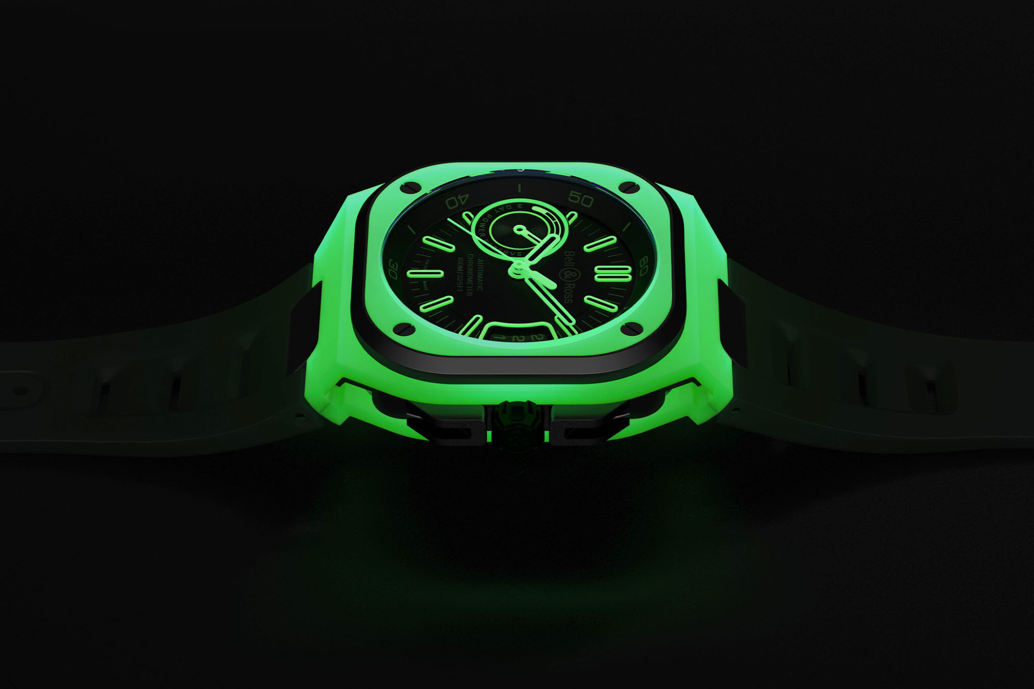 Introducing: The Fully Luminous Bell & Ross BR-X5 Green Lum