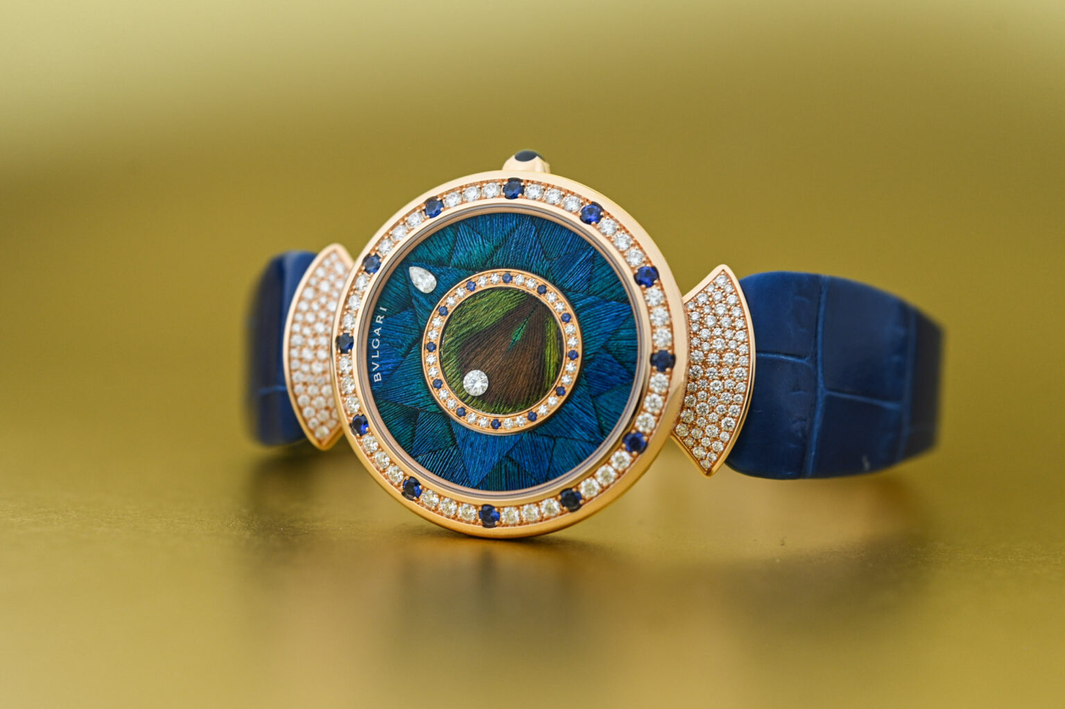 First Look: The New Bulgari Divas’ Dream Peacock Marquetry Collection