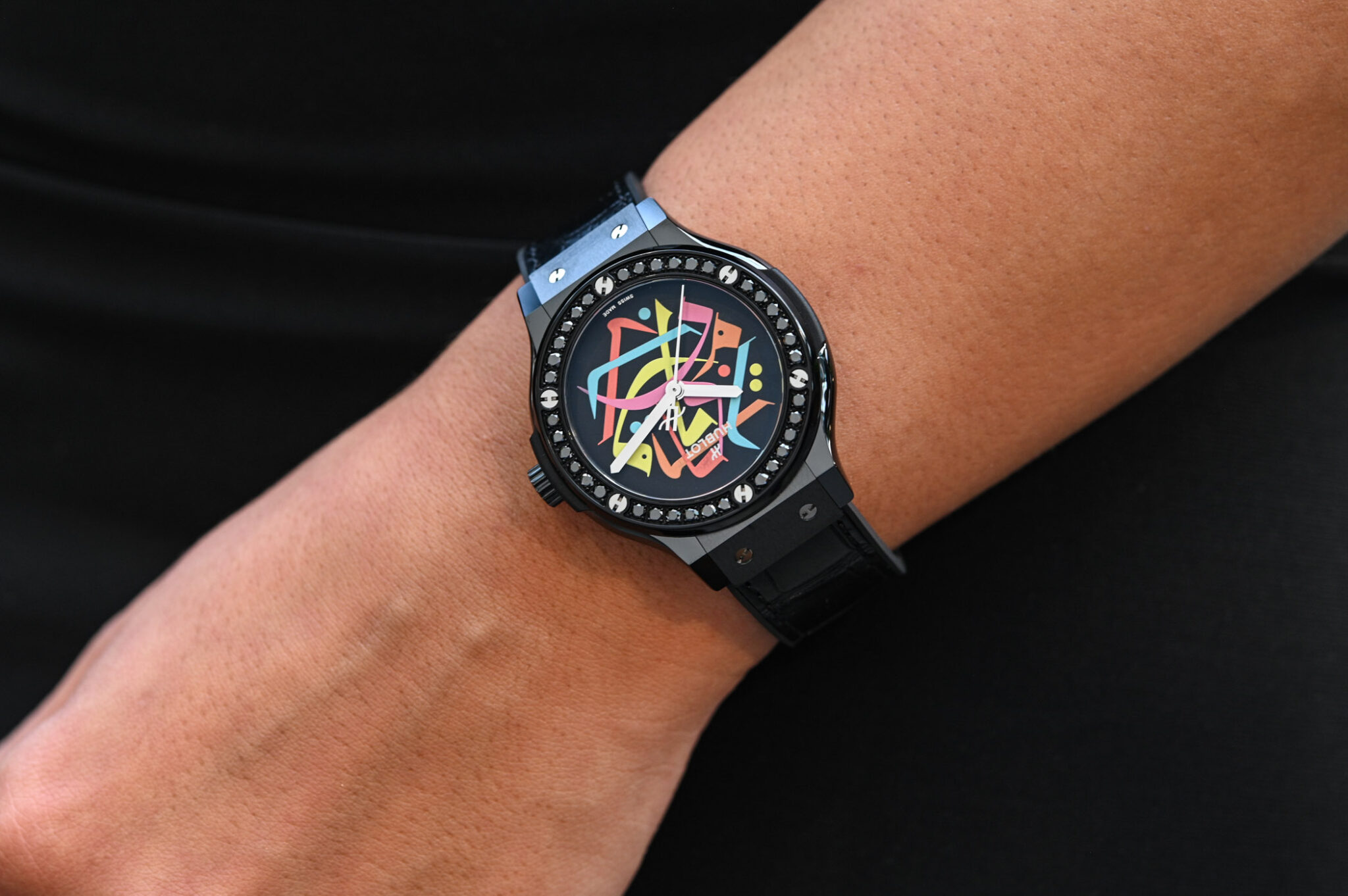 First Look: The Two Calligraphy-Themed Hublot Classic Fusion Black ...