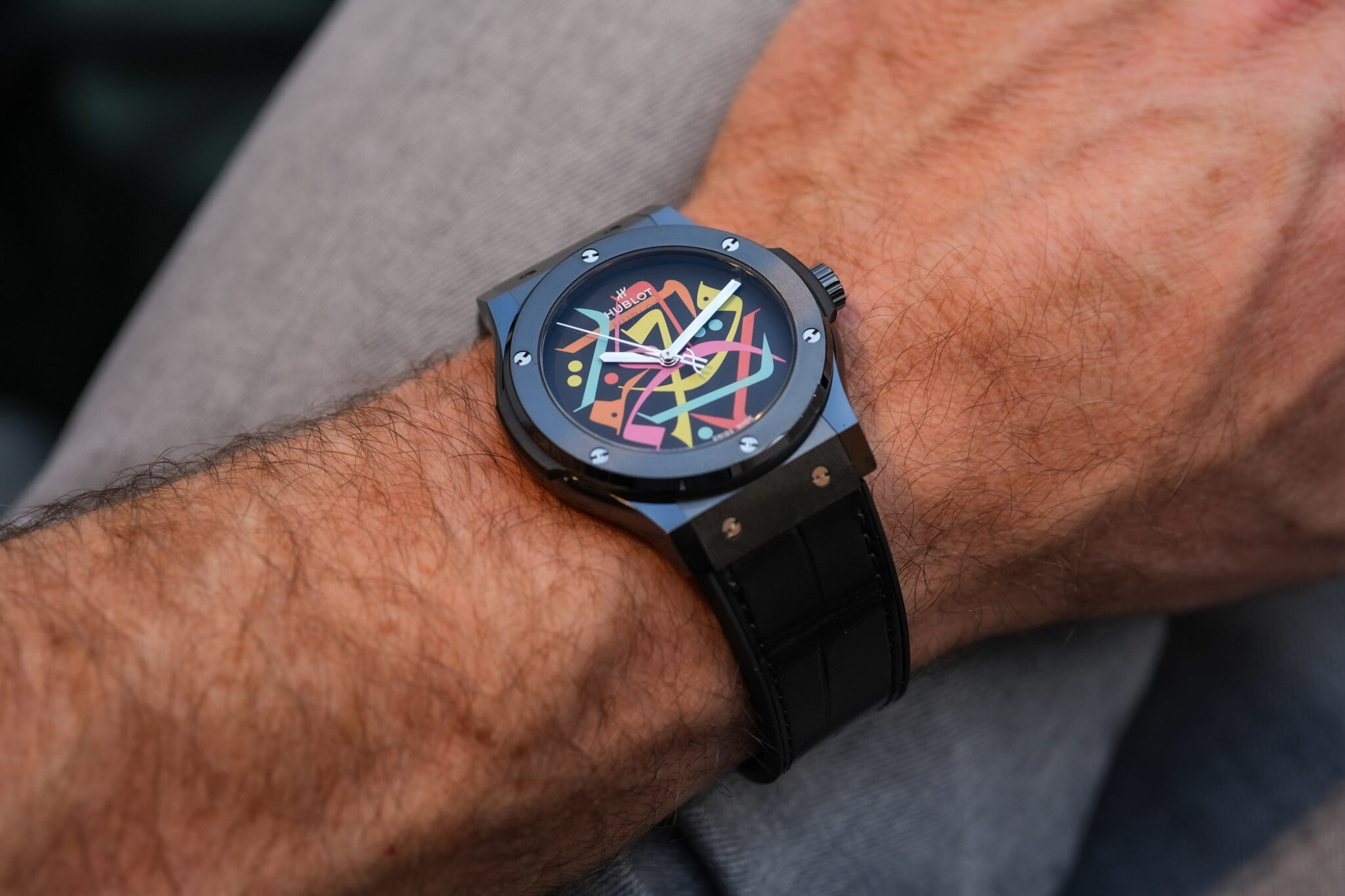 First Look: The Two Calligraphy-Themed Hublot Classic Fusion Black ...